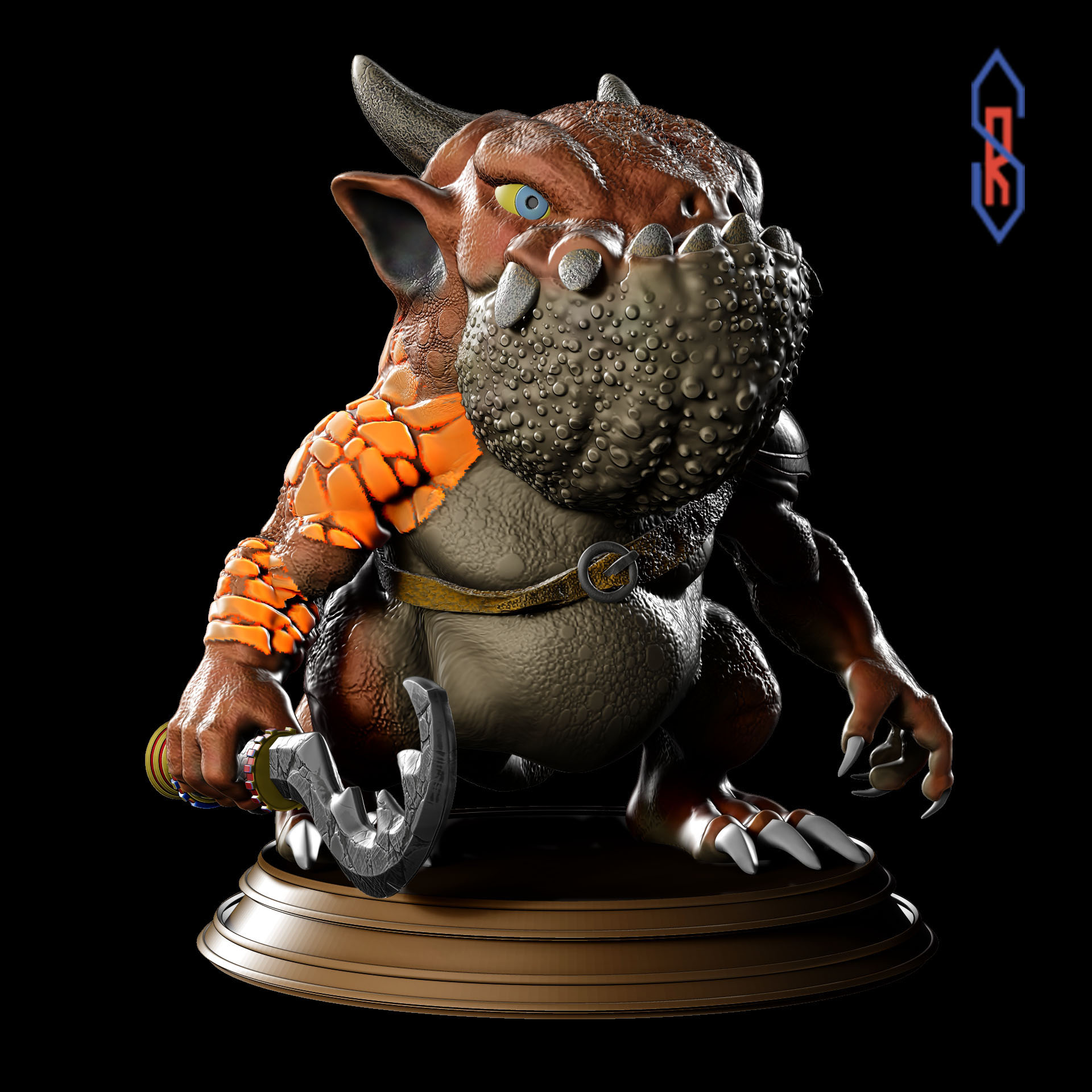 Krog - miniature - ZBrushCentral