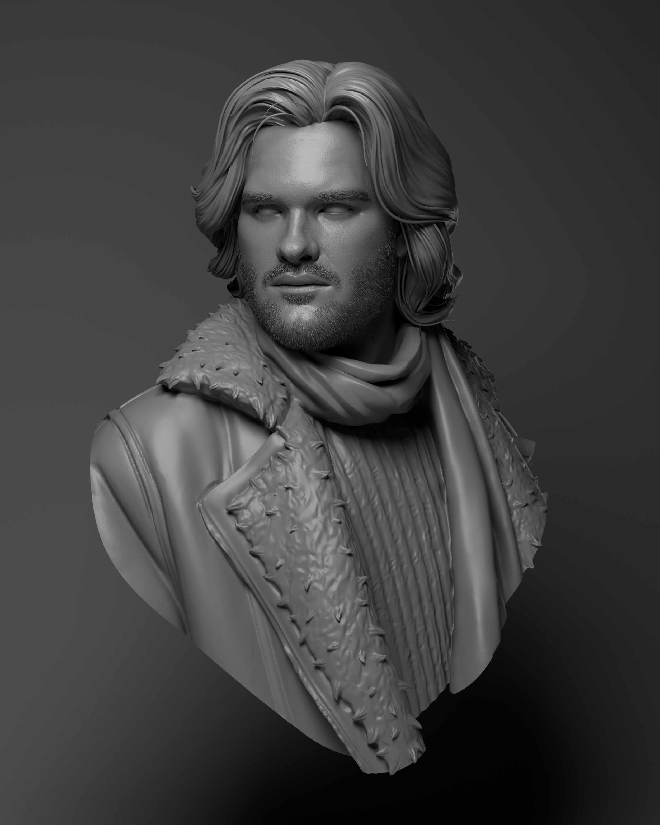Kurt Russel 1980 - ZBrushCentral