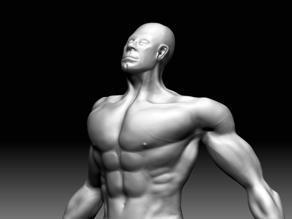 Exercise one - male character study - ZBrushCentral