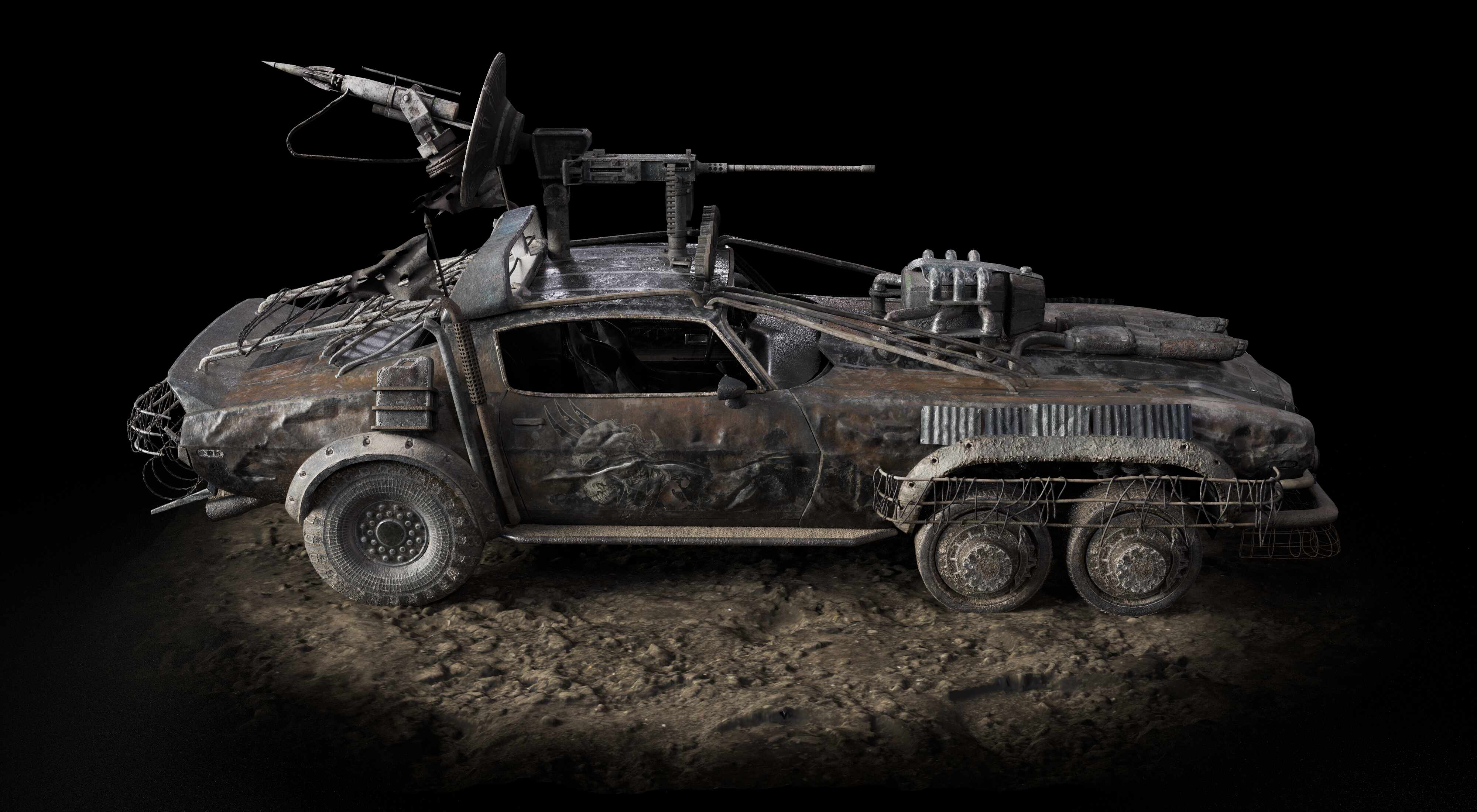 Post Apocalyptic Camaro - ZBrushCentral