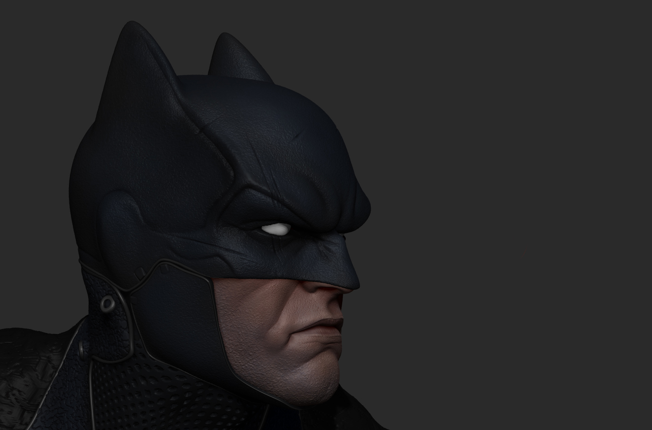 Batman for 1/6 scale printing - ZBrushCentral
