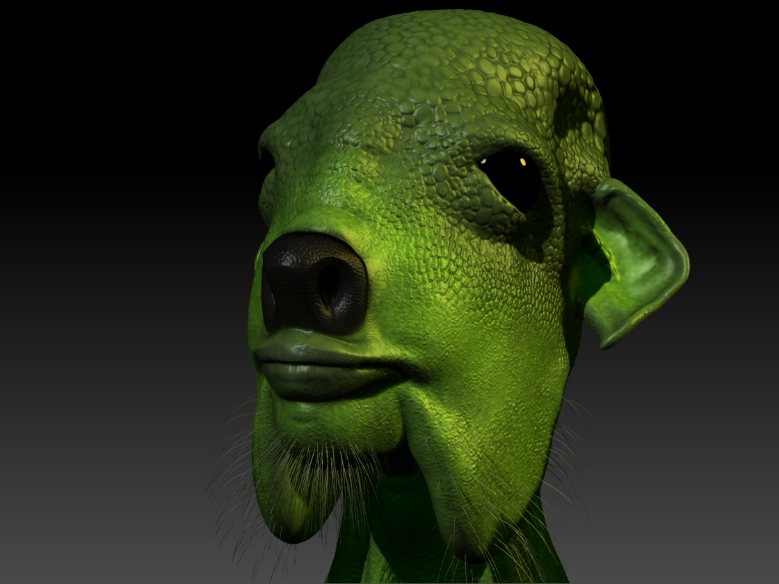My Alien Head - ZBrushCentral