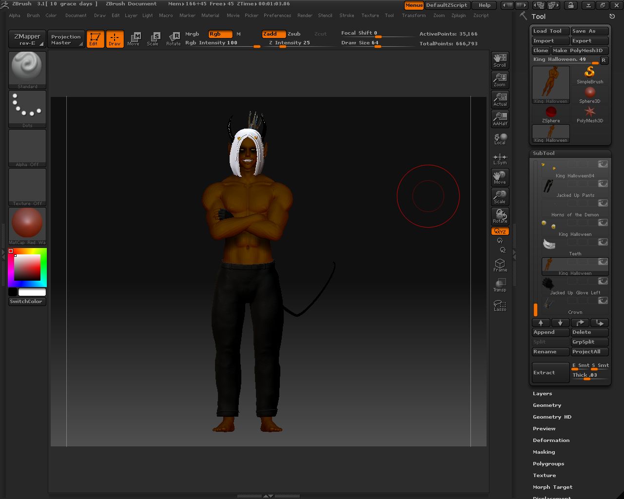 Subdividing Imported Mesh - ZBrushCentral