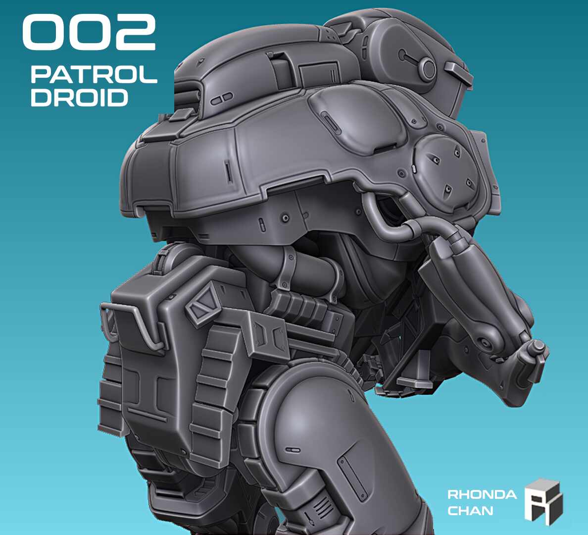 Patrol Droid - ZBrushCentral