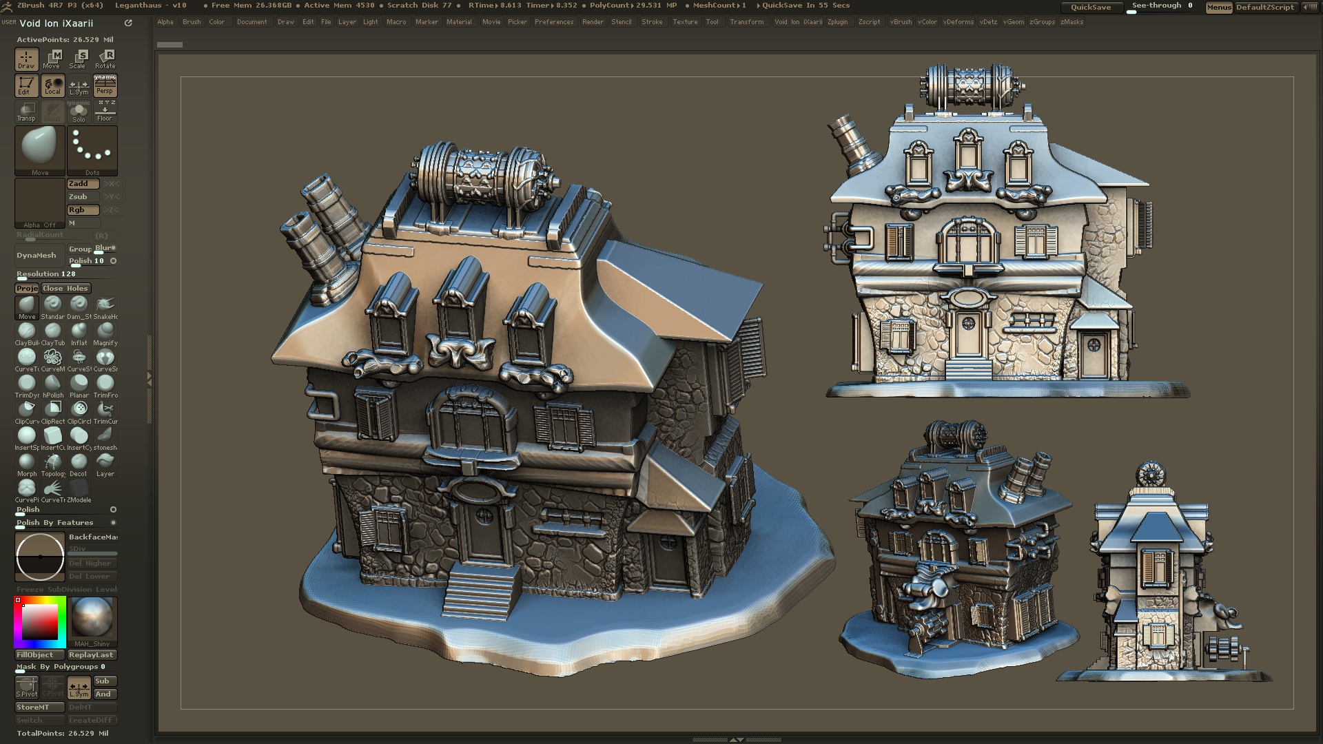 Goggles environment concepting - ZBrushCentral