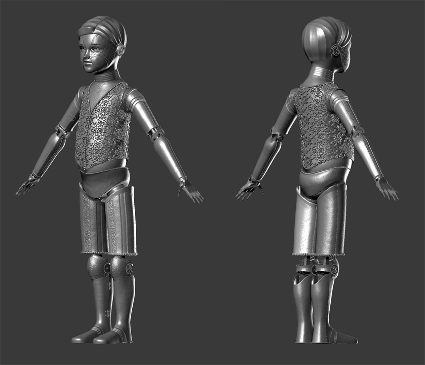 Steampunk Pinocchio - ZBrushCentral