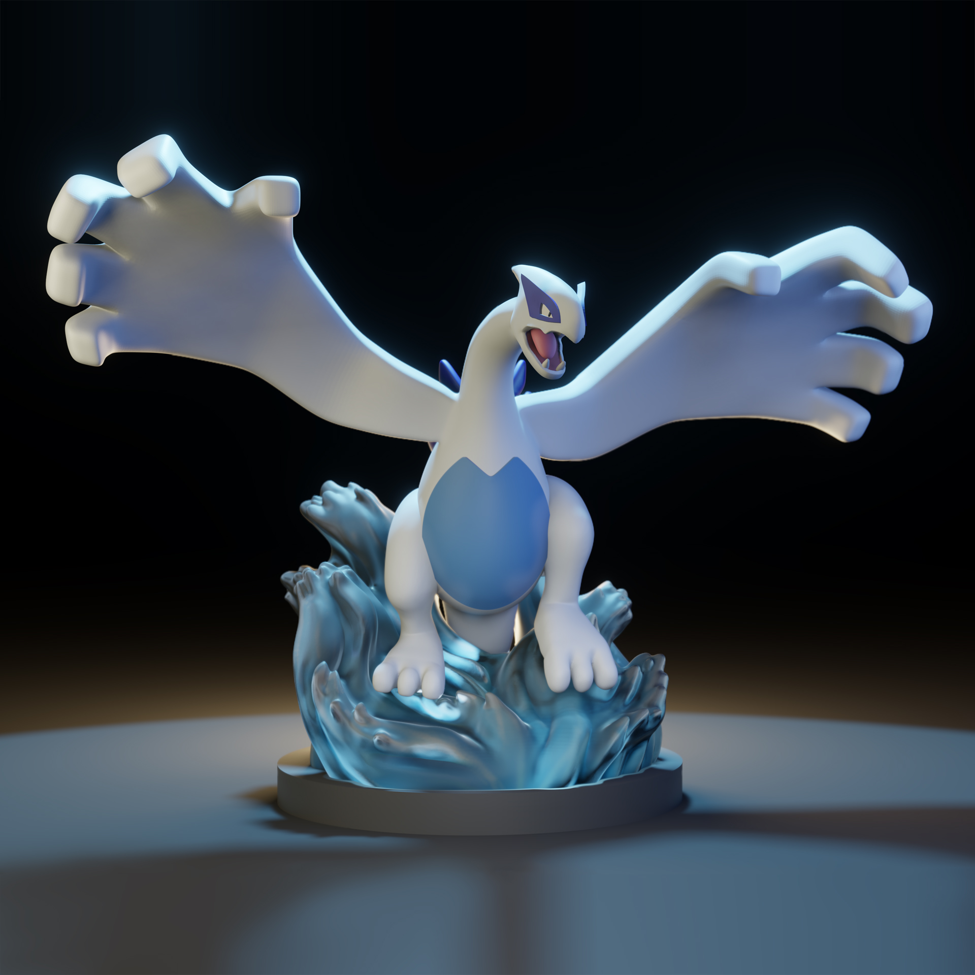 Lugia for 3D Printing - ZBrushCentral
