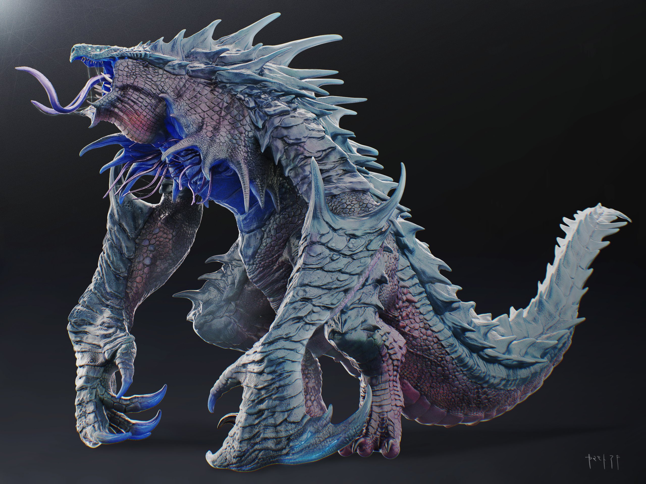 Kaiju from deep sea - ZBrushCentral