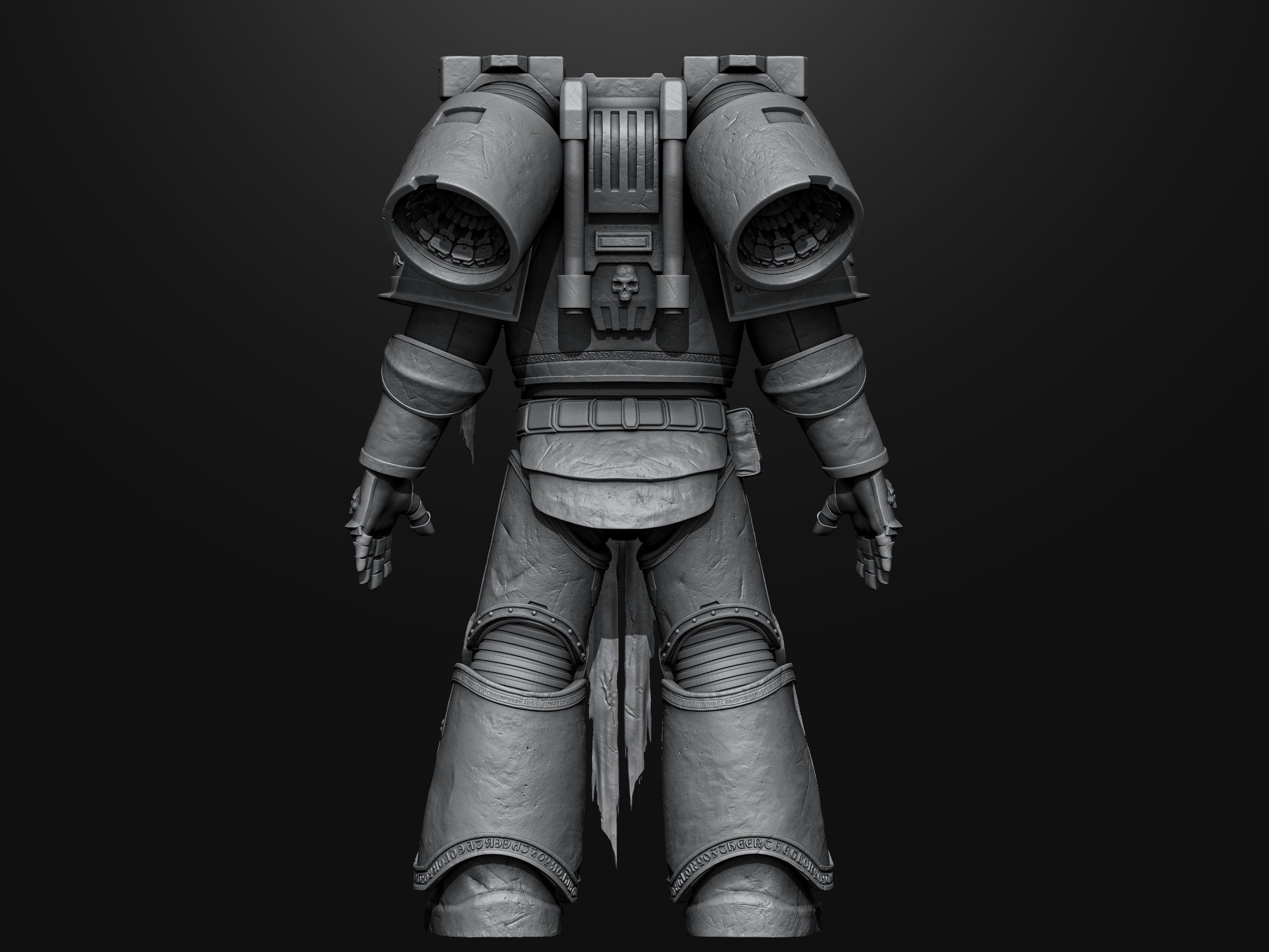 Captain of the Blood Angels - ZBrushCentral