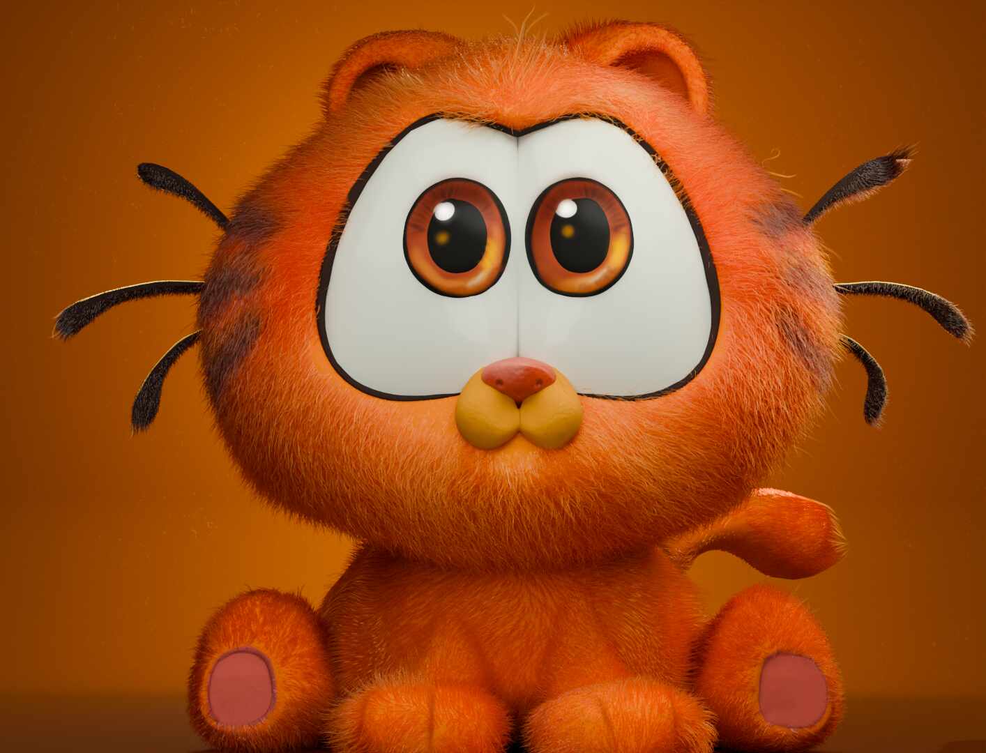 Baby Garfield - ZBrushCentral