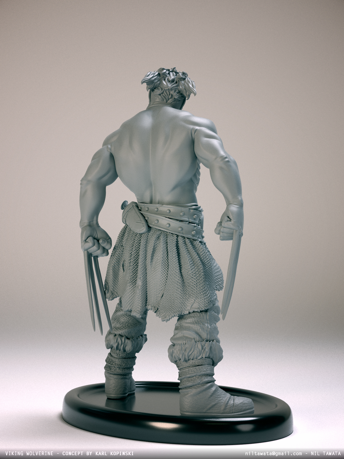 Viking Wolverine - ZBrushCentral