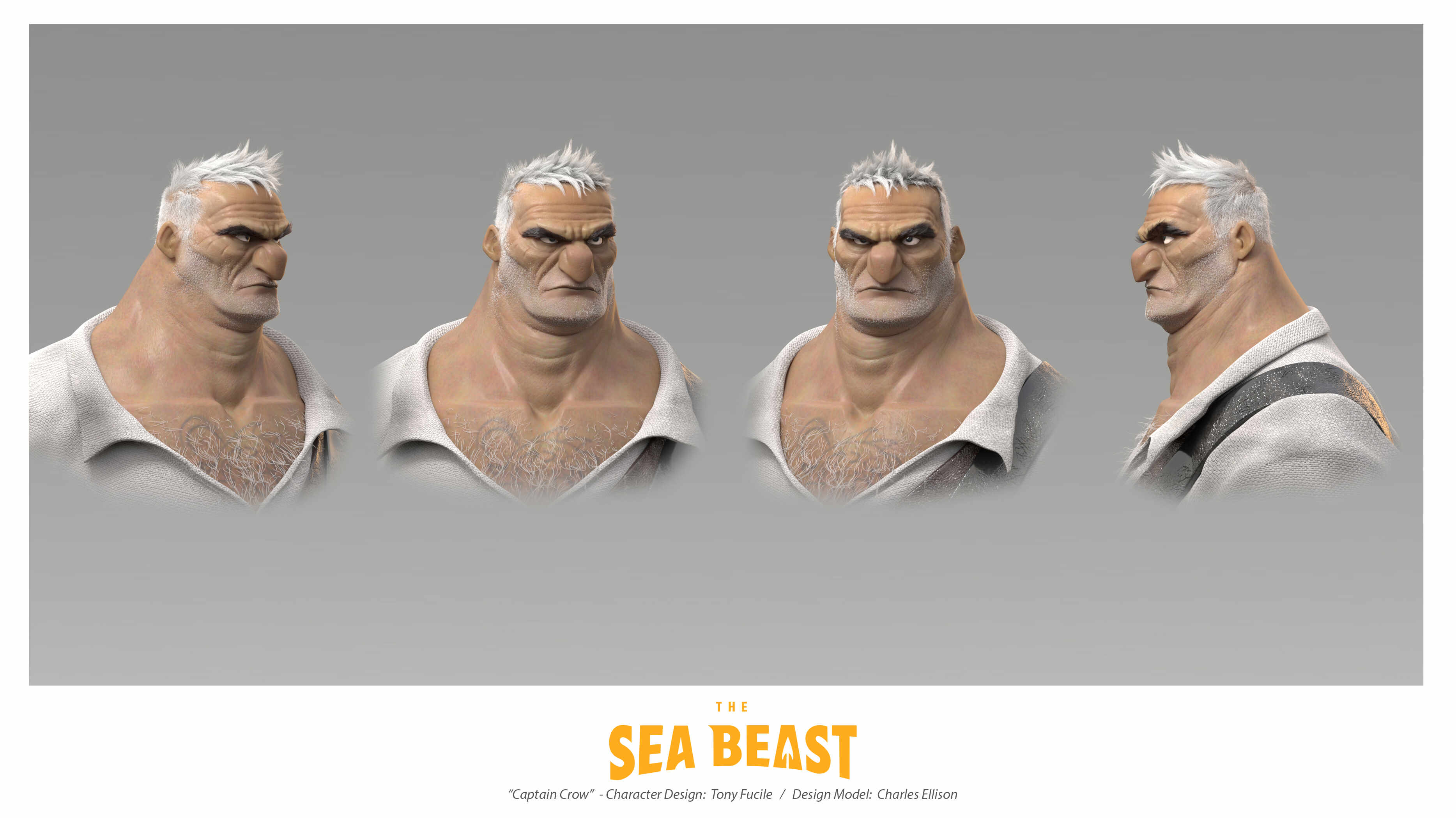 Captain Crow - Netflix Animation's The Sea Beast - ZBrushCentral
