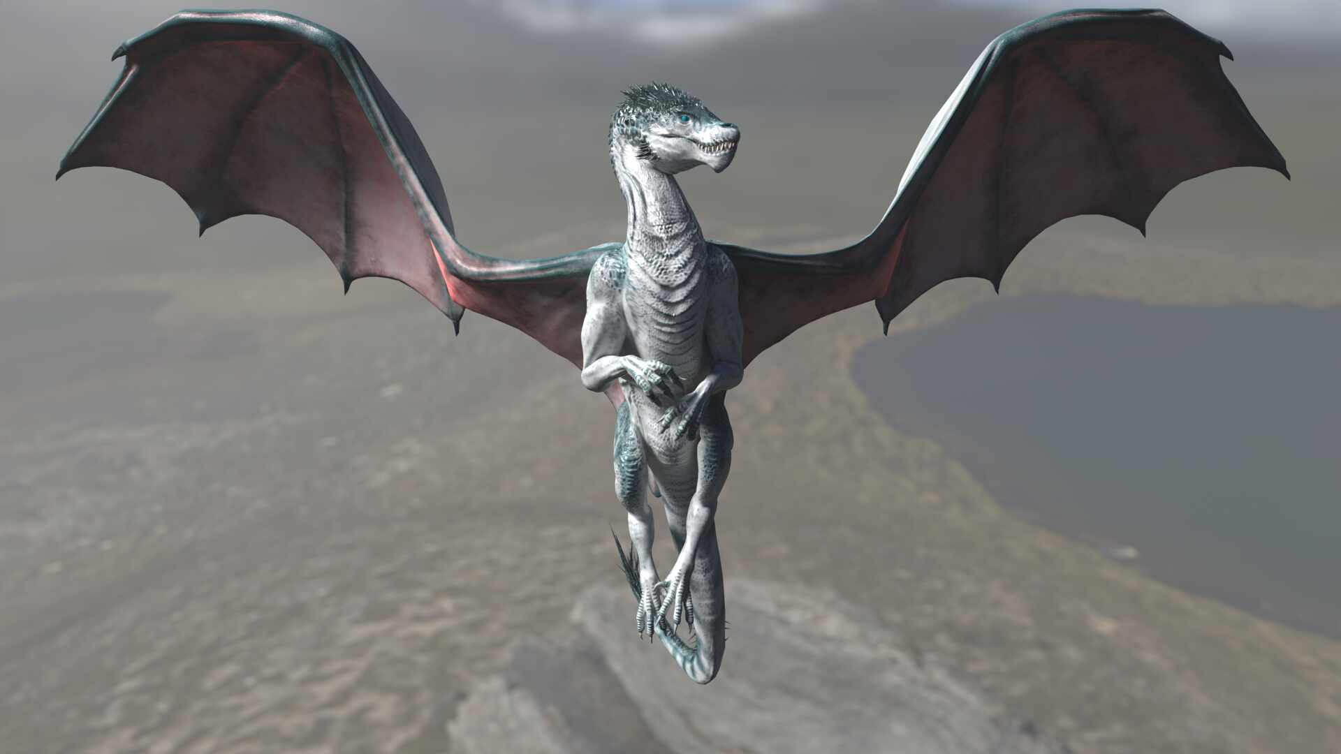 Frost Wing, ice dragon - ZBrushCentral