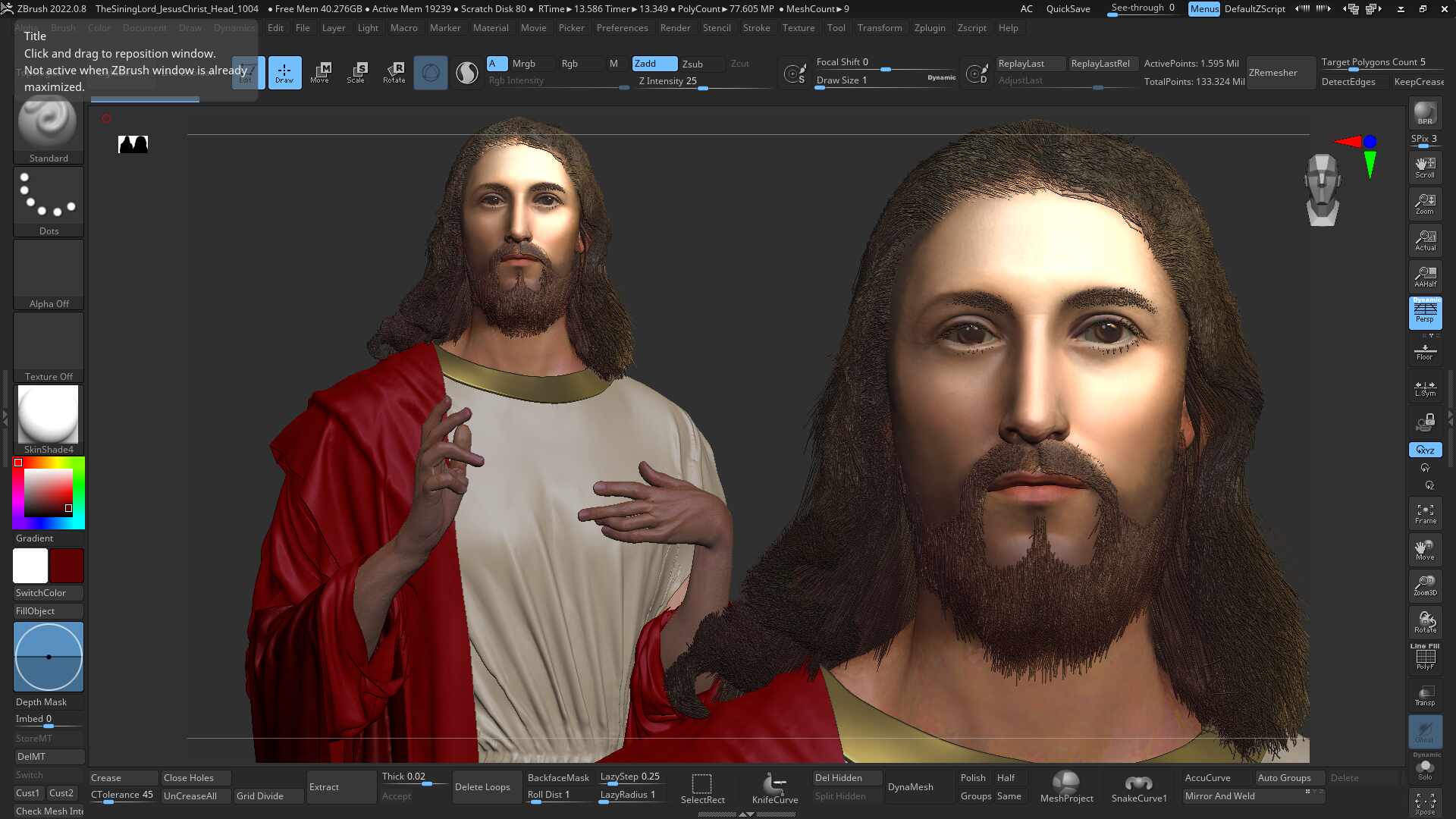-Jesus Christ- - WIP - ZBrushCentral