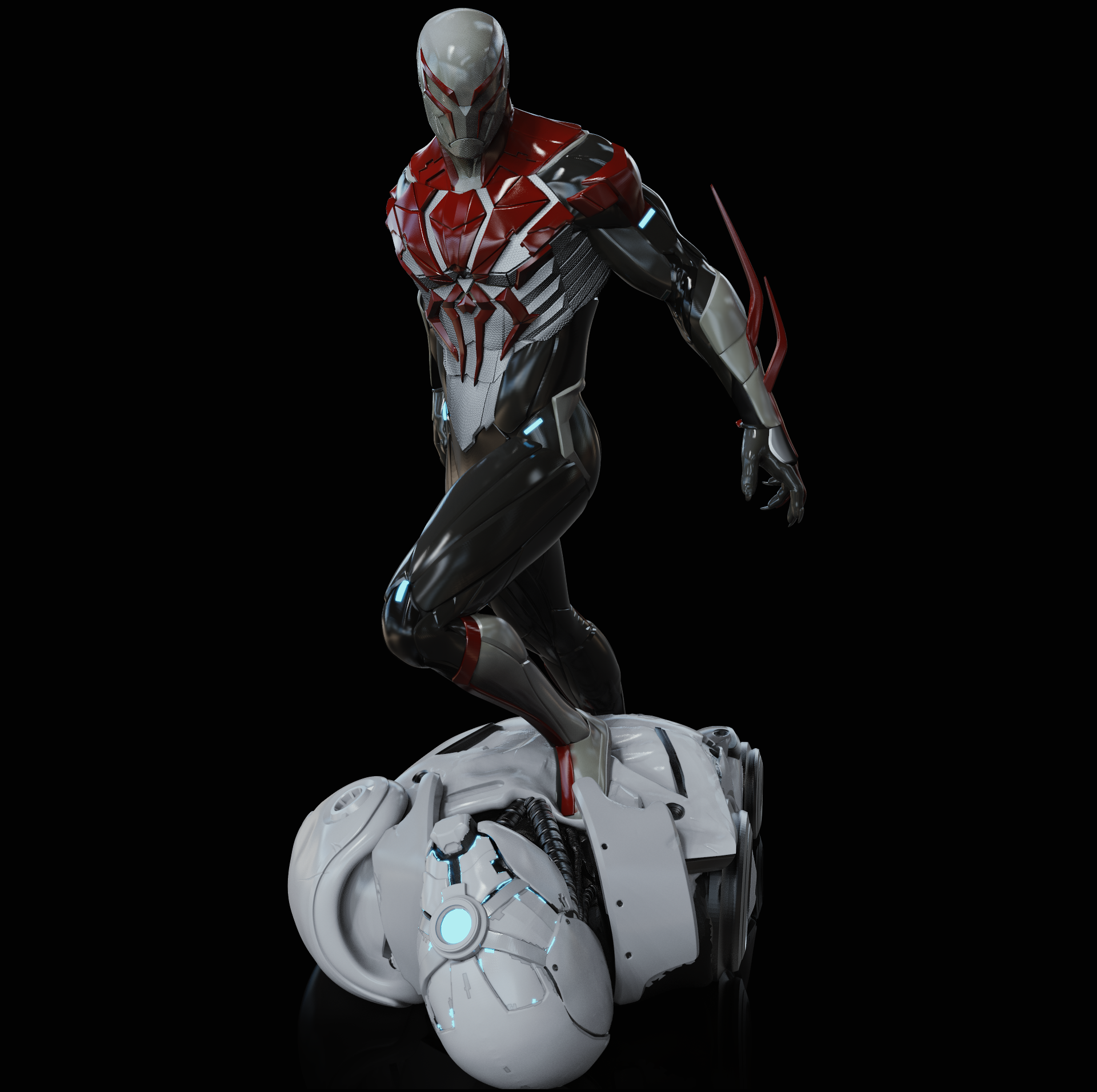 Spider 2099 white version - ZBrushCentral