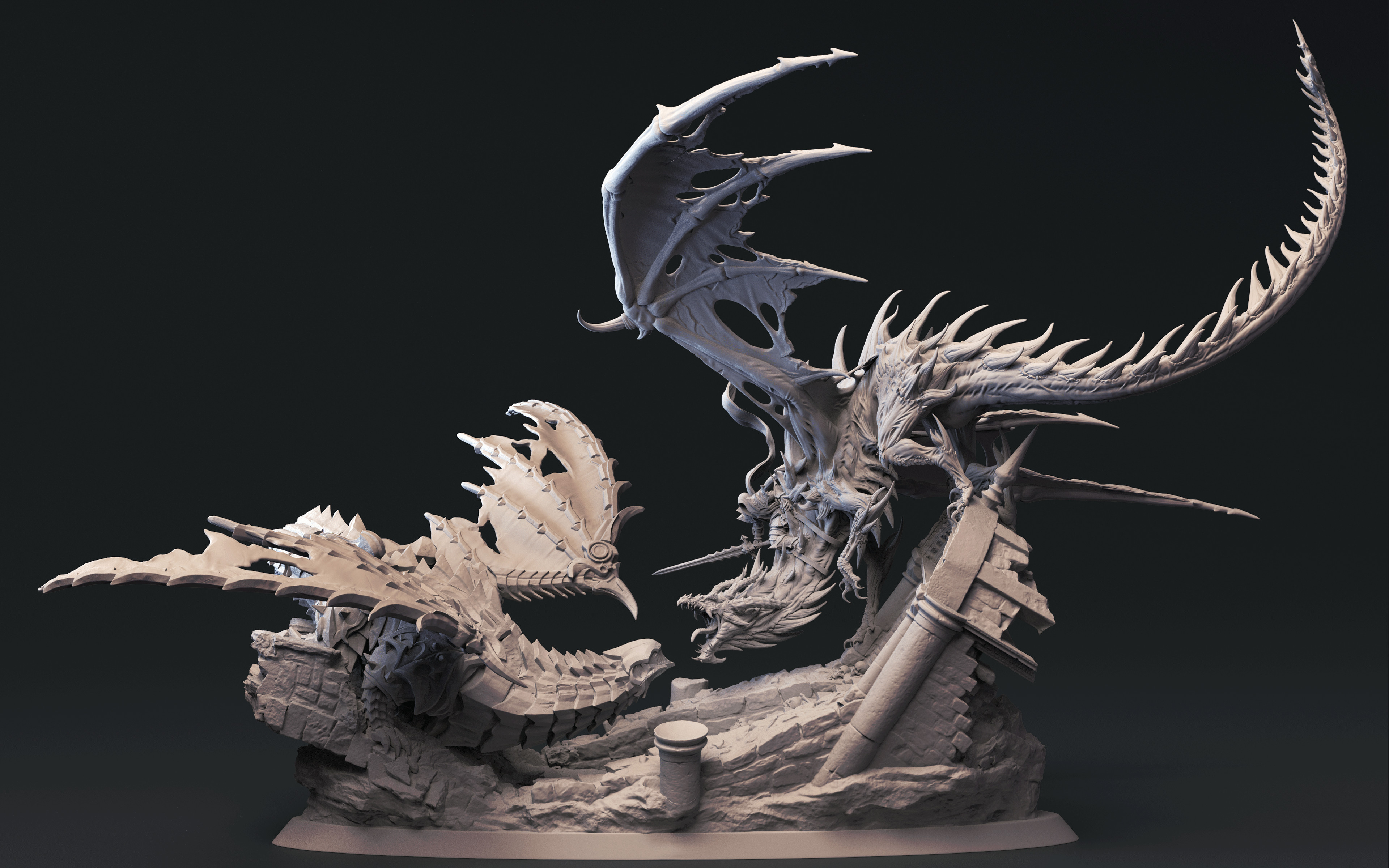 Cursed Dragon - ZBrushCentral