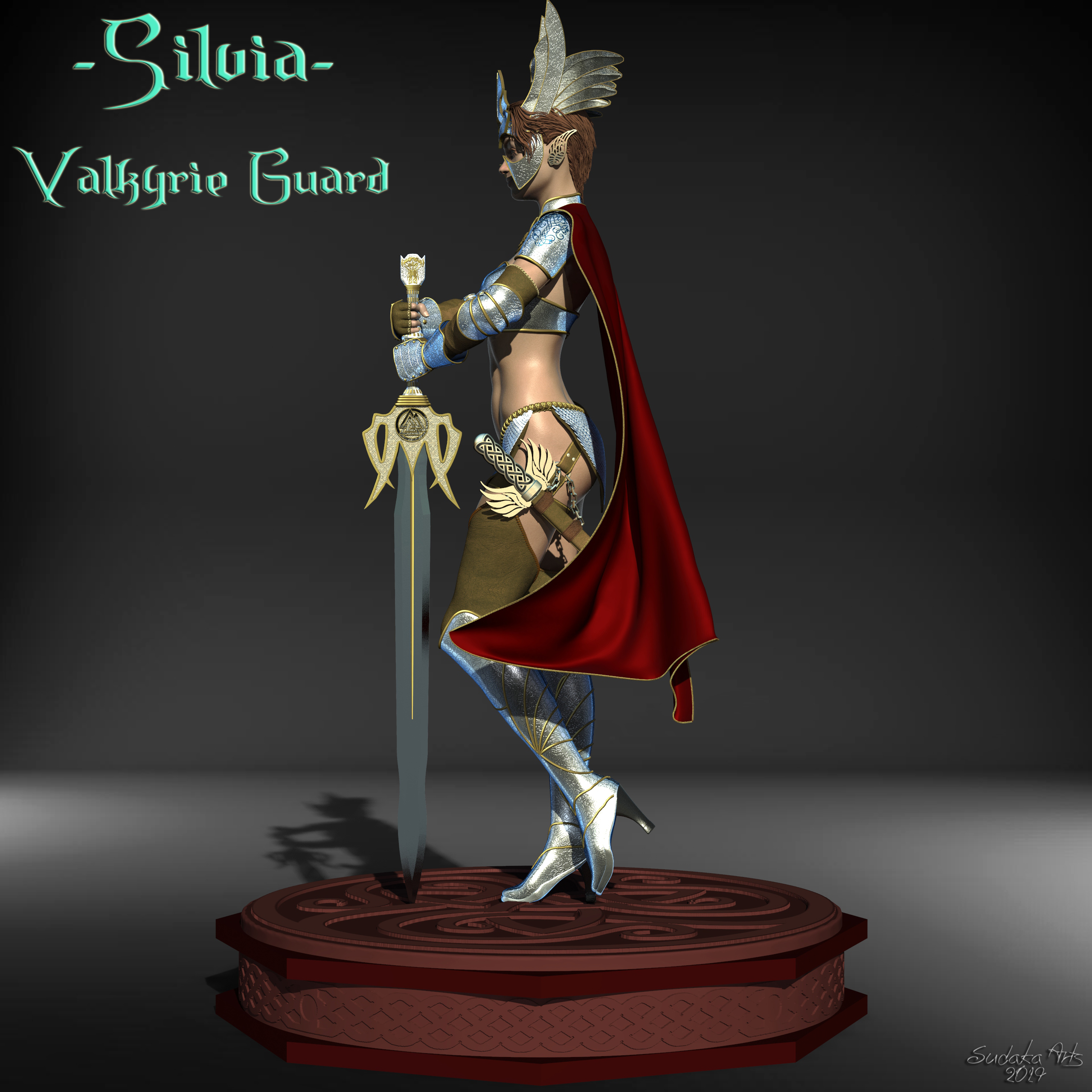 Silvia, Valkyrie Guard - ZBrushCentral