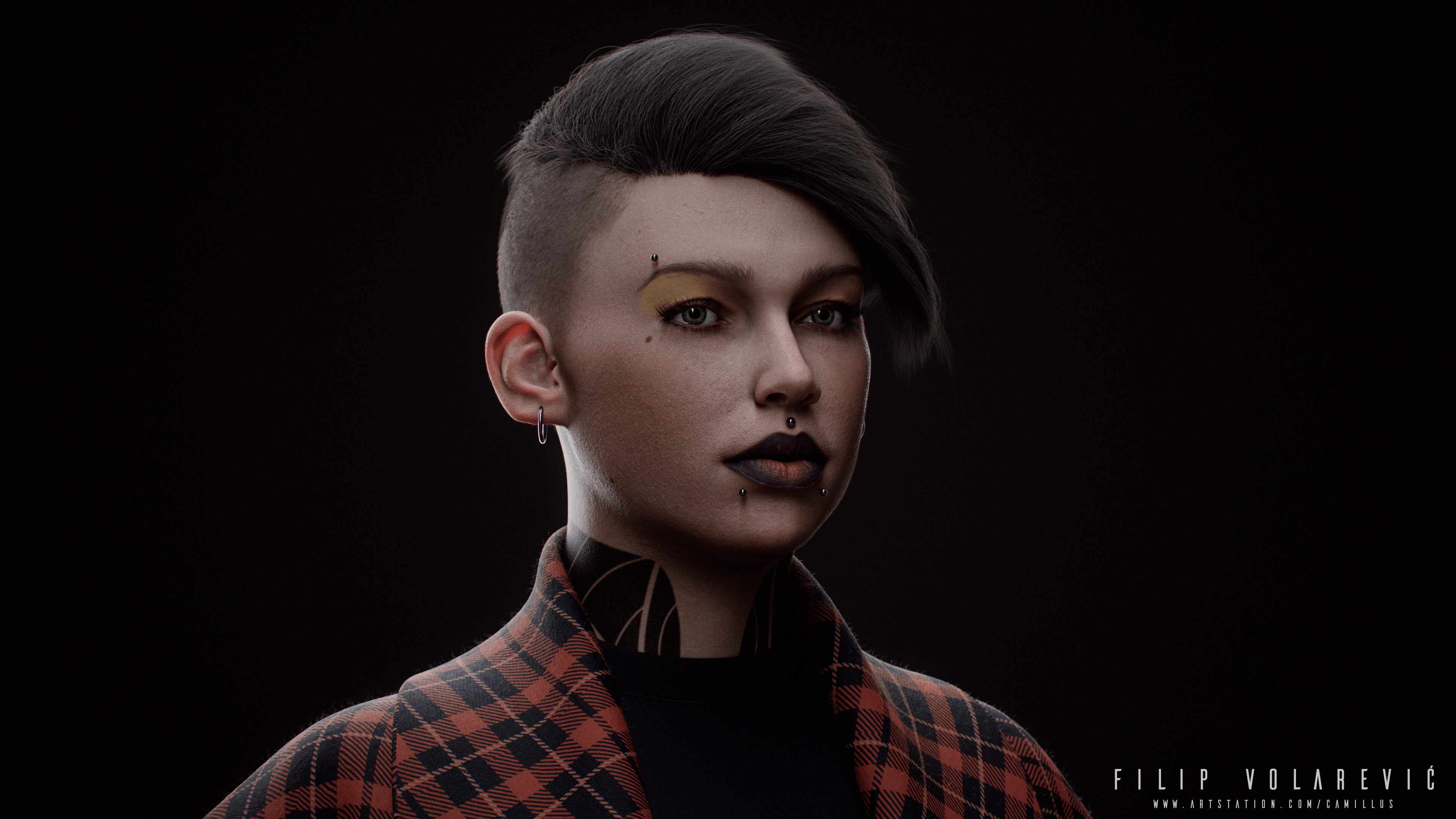 Andrea, a portrait - ZBrushCentral