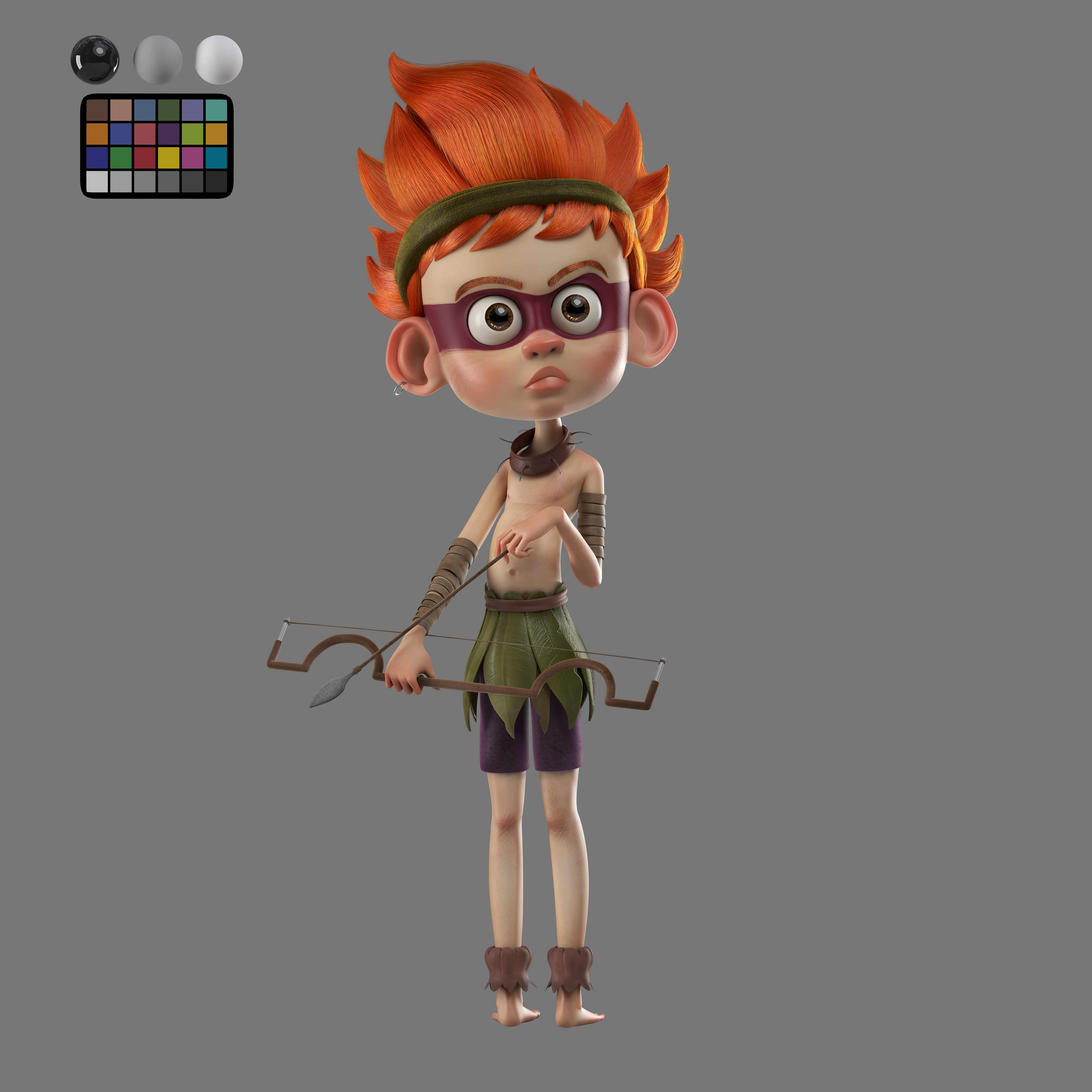 Curupira - 3D Character - ZBrushCentral