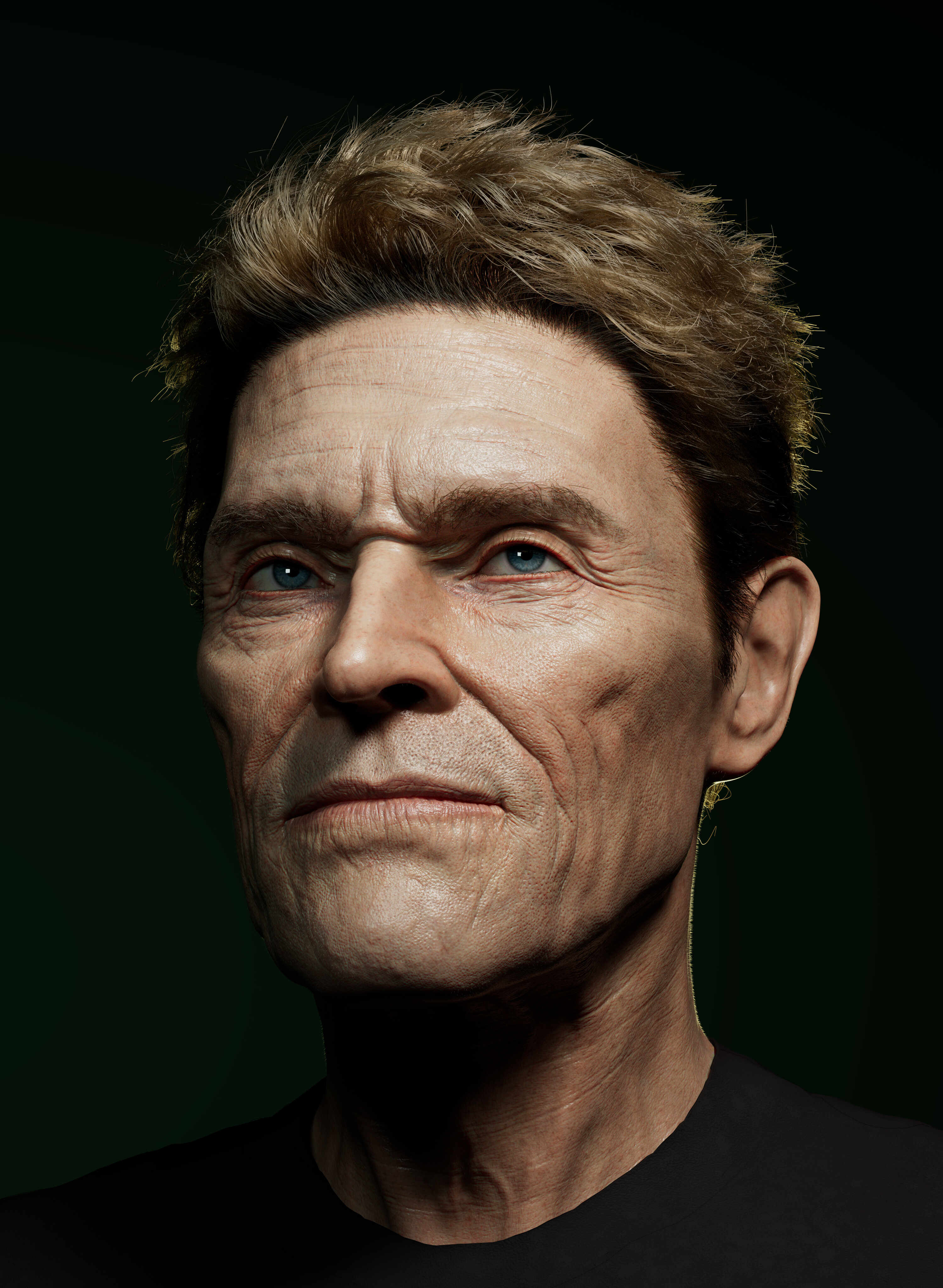 Willem Dafoe Portrait ZBrushCentral