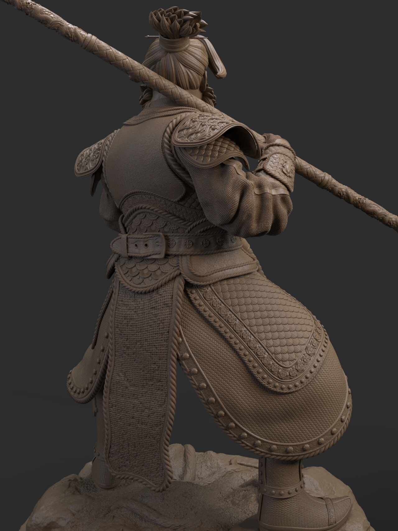 The Imperial Warrior in Battle - ZBrushCentral