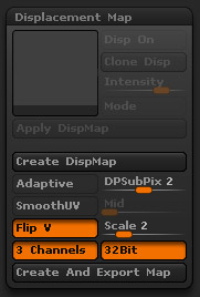 zbrush to maya displacement map problem - ZBrushCentral