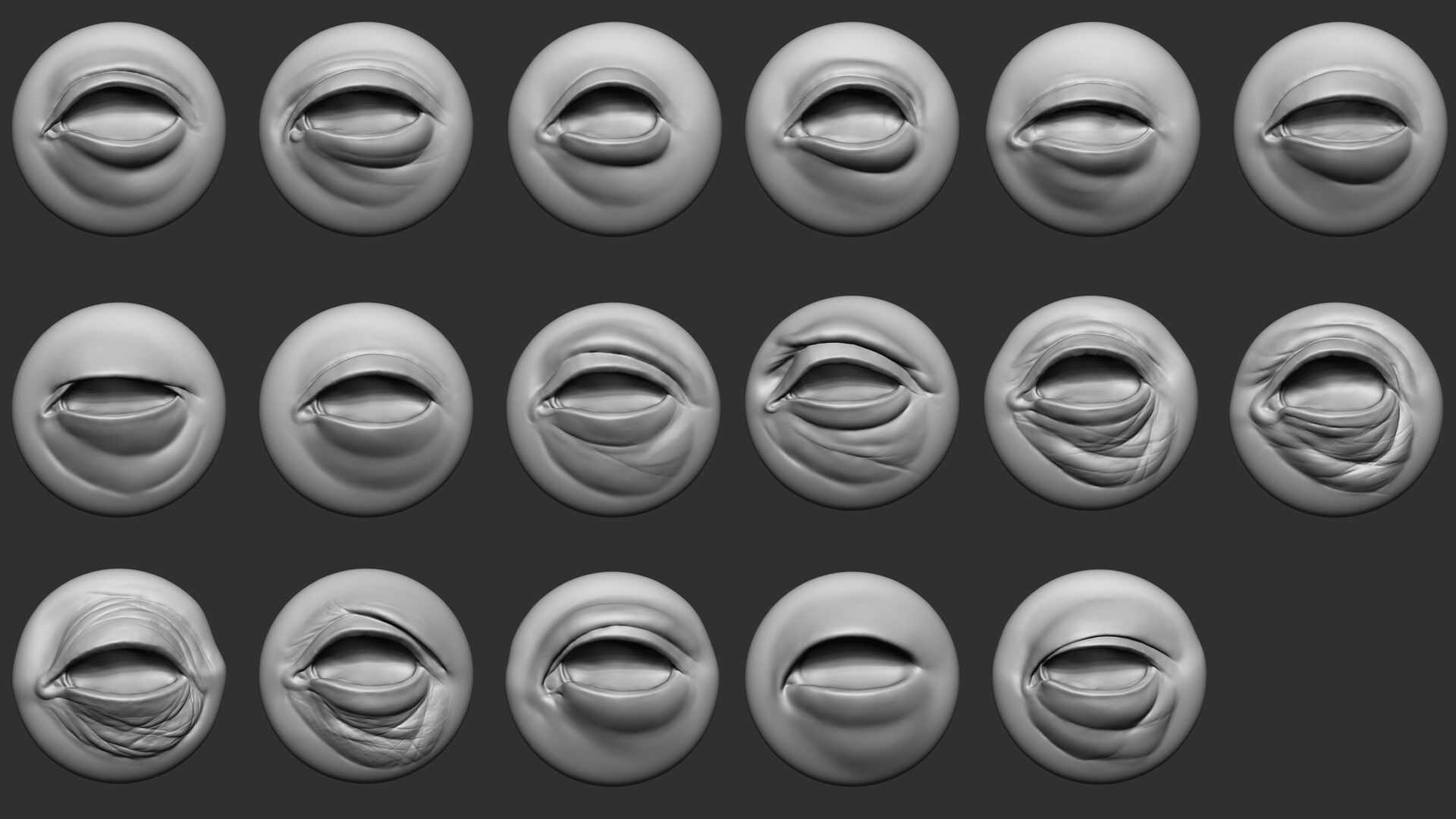 FlippedNormals Face VDMs - ZBrushCentral