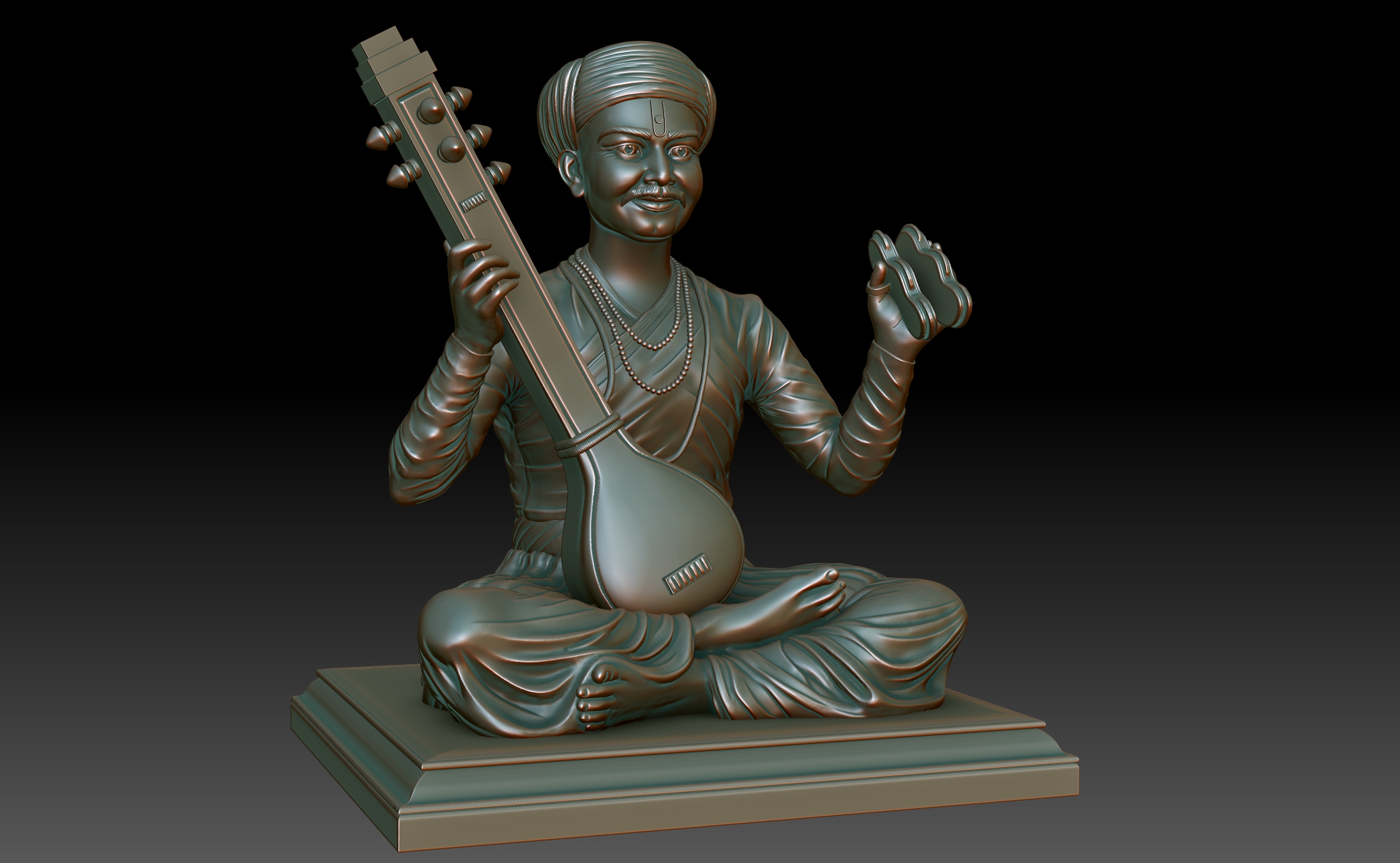 Sant Tukaram Maharaj - ZBrushCentral