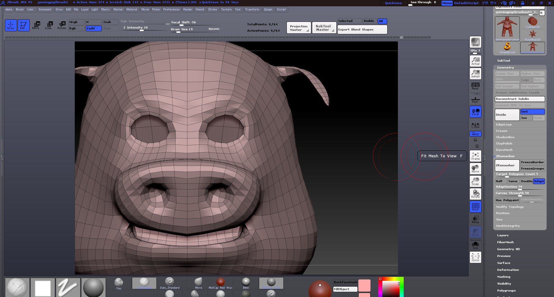Zremesher 4r6. Any help :). - ZBrushCentral