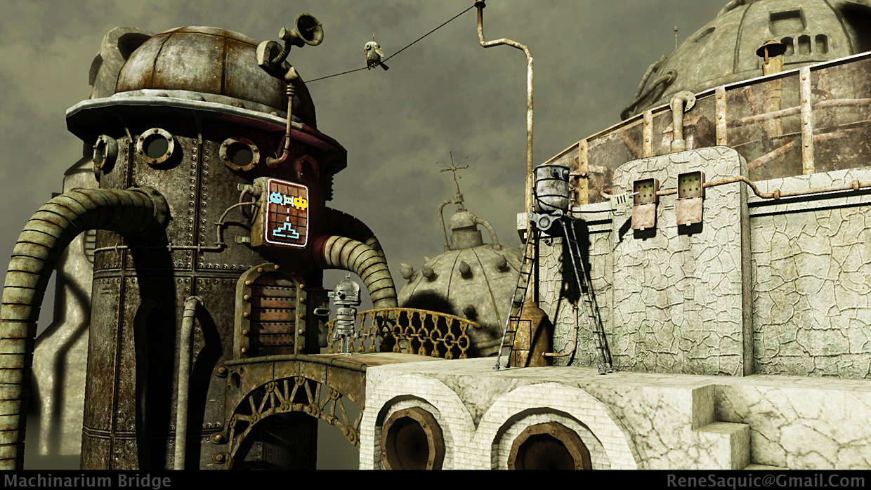 Machinarium Concept Art