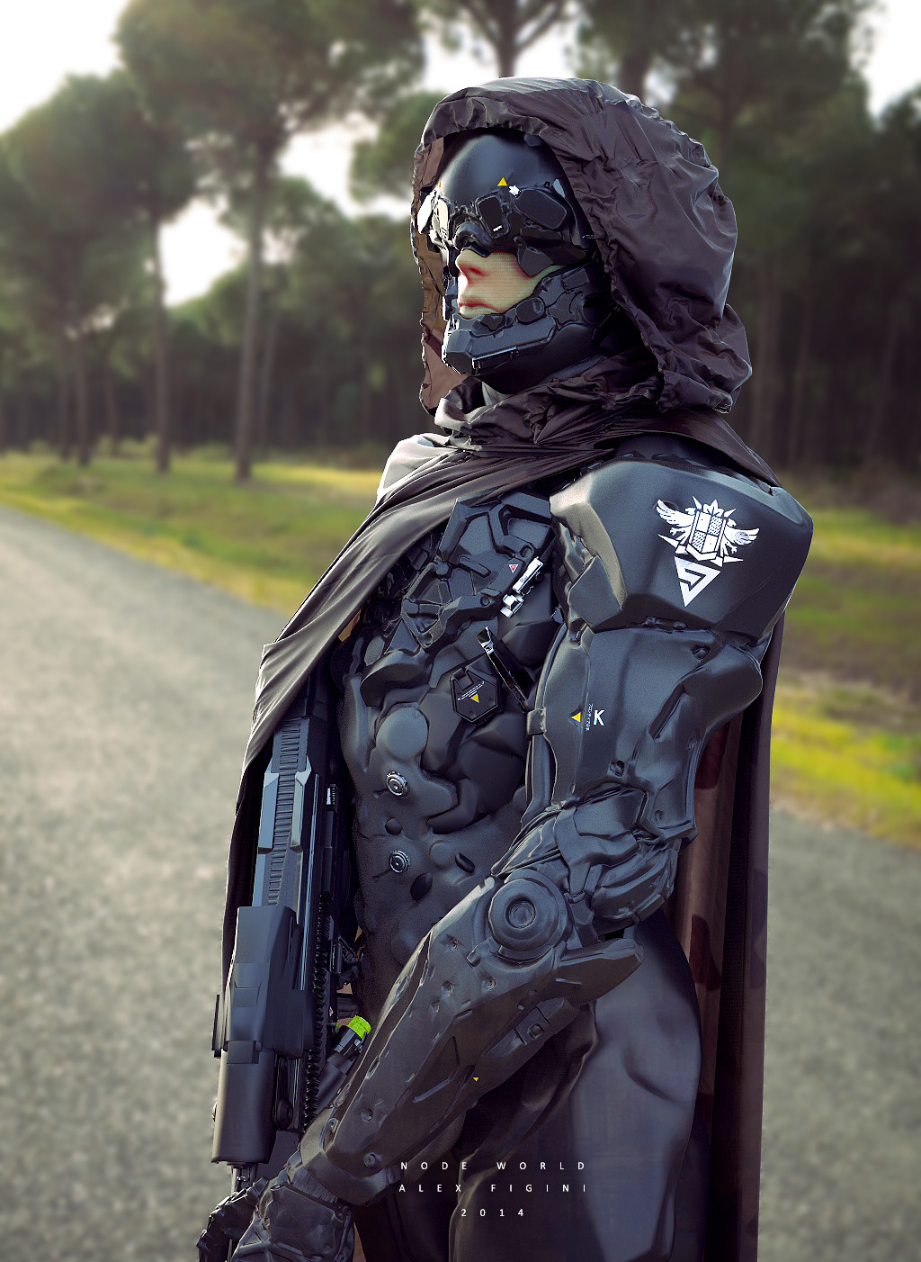 Exo chick - personal project - ZBrushCentral