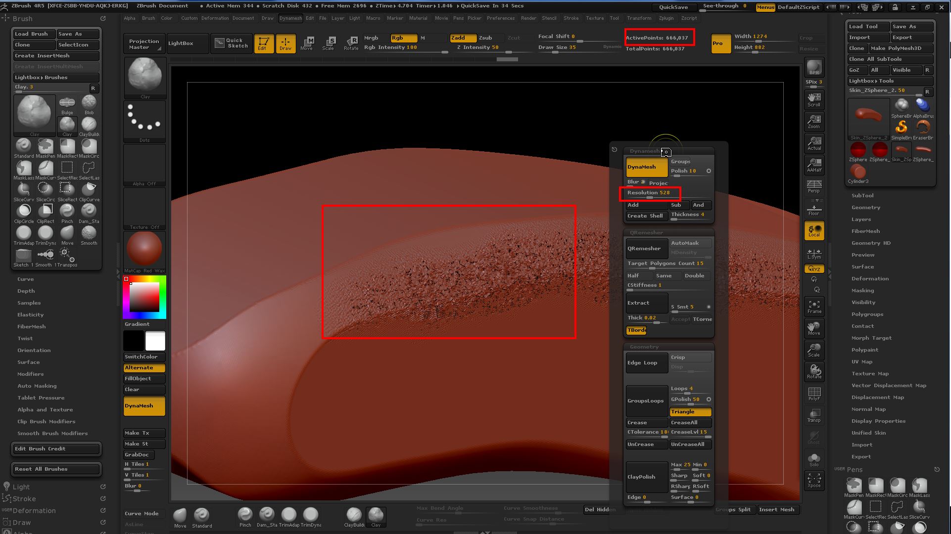 Smoothing problem AdapativSkin/Dynamesh - ZBrushCentral