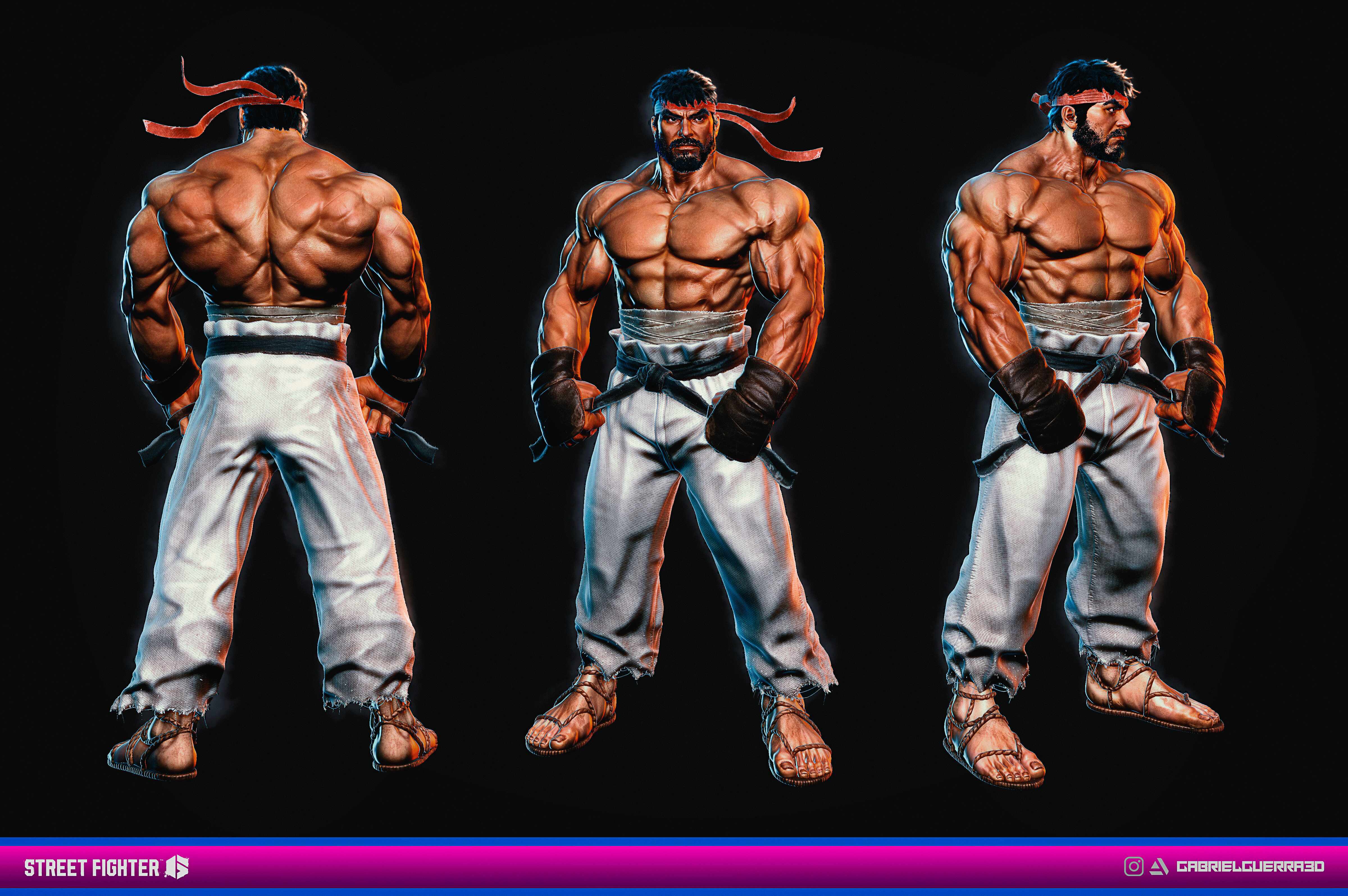 Ryu Street Fighter 6 Fanart - ZBrushCentral