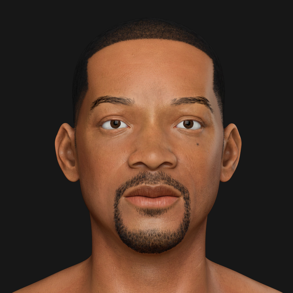 Will_smith_portrait - ZBrushCentral