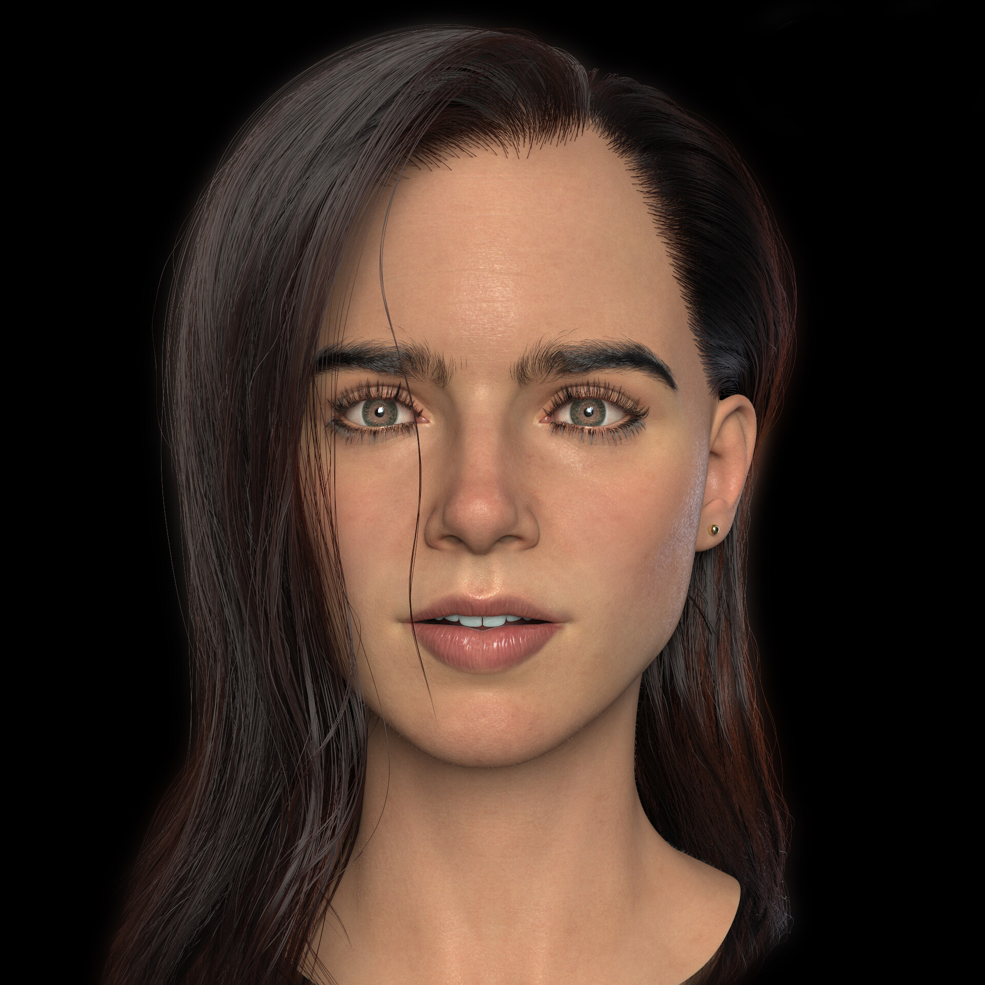Lily Collins - ZBrushCentral