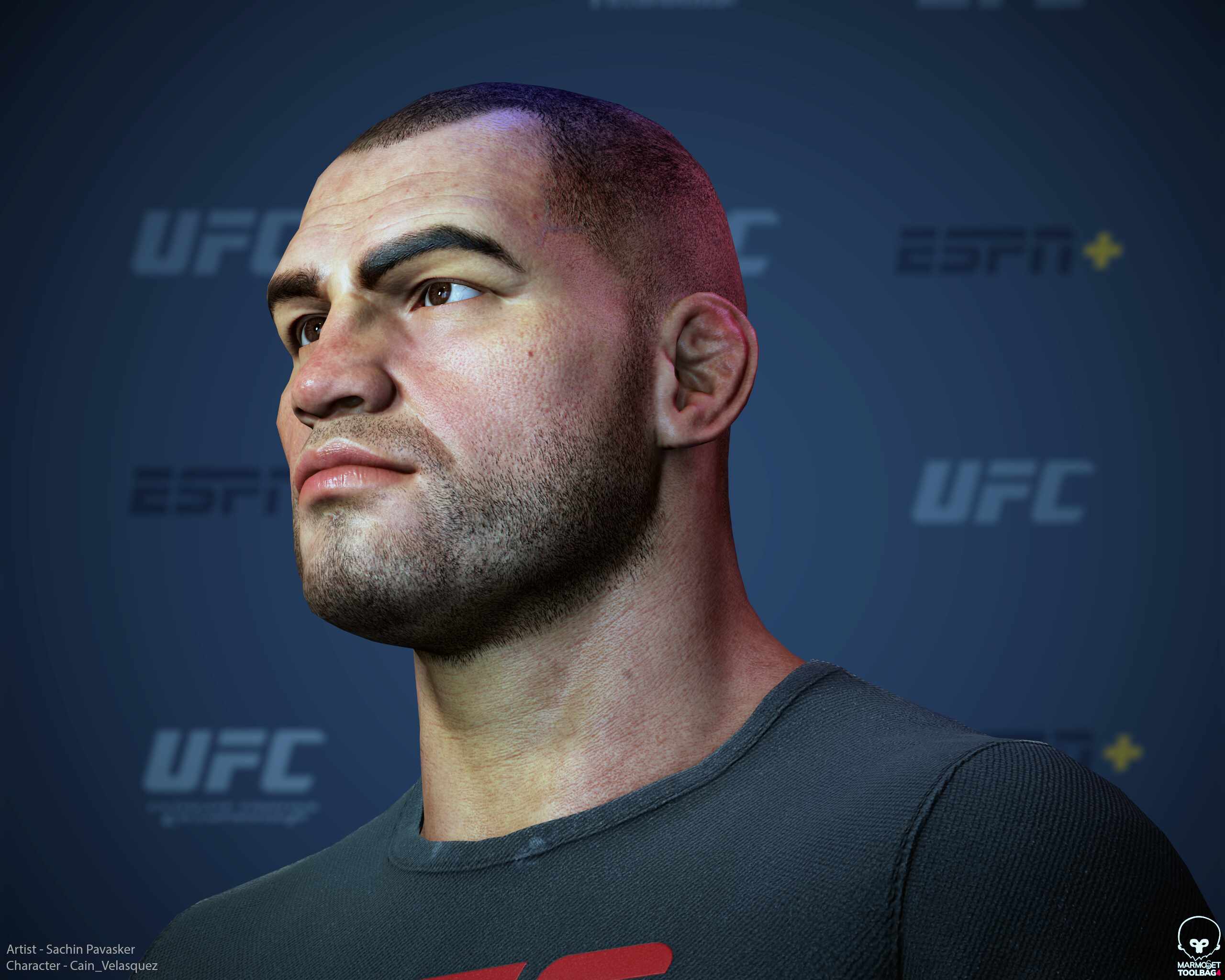 Cain Velasquez - ZBrushCentral