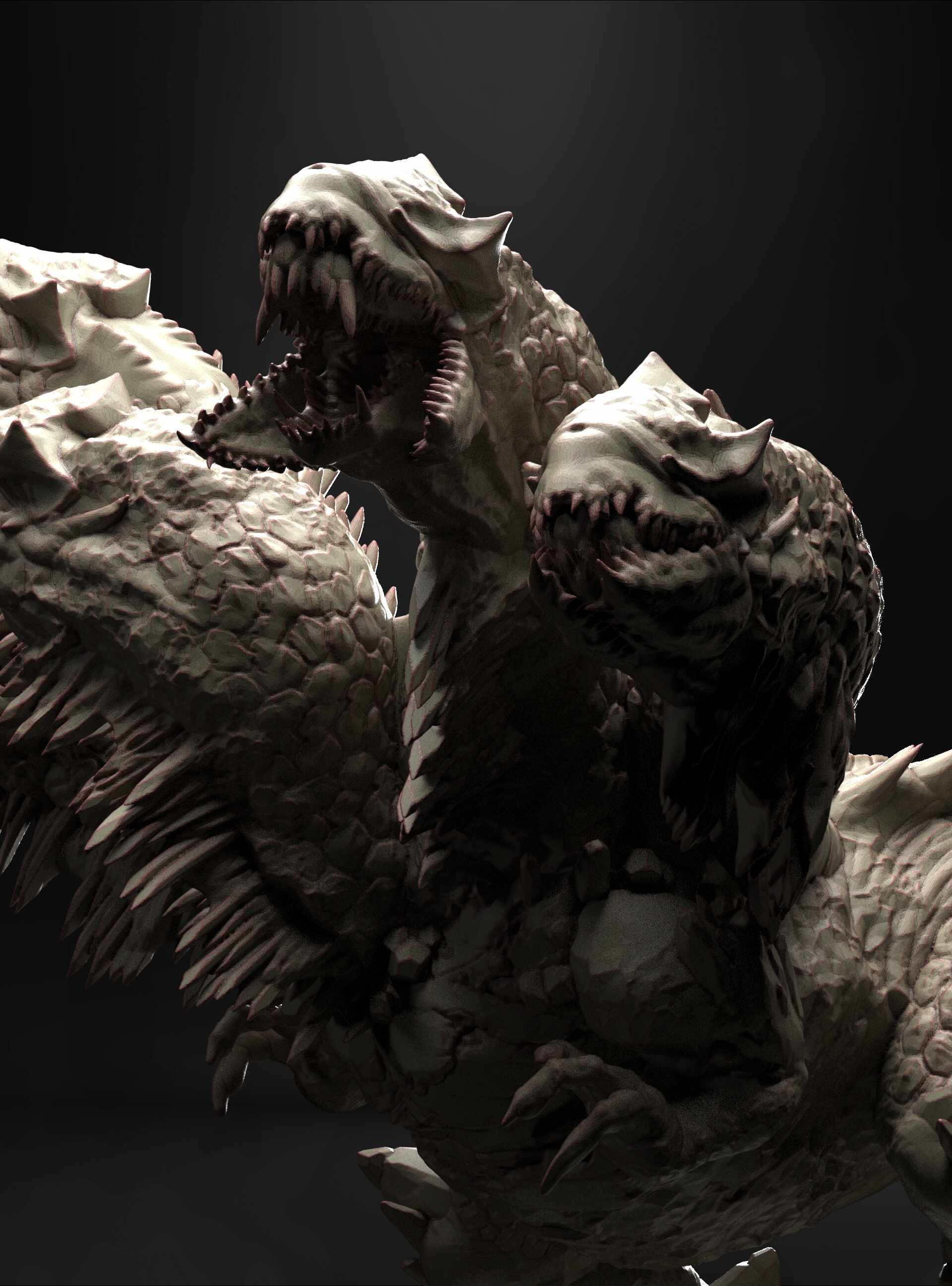 Ice Hydra - ZBrushCentral
