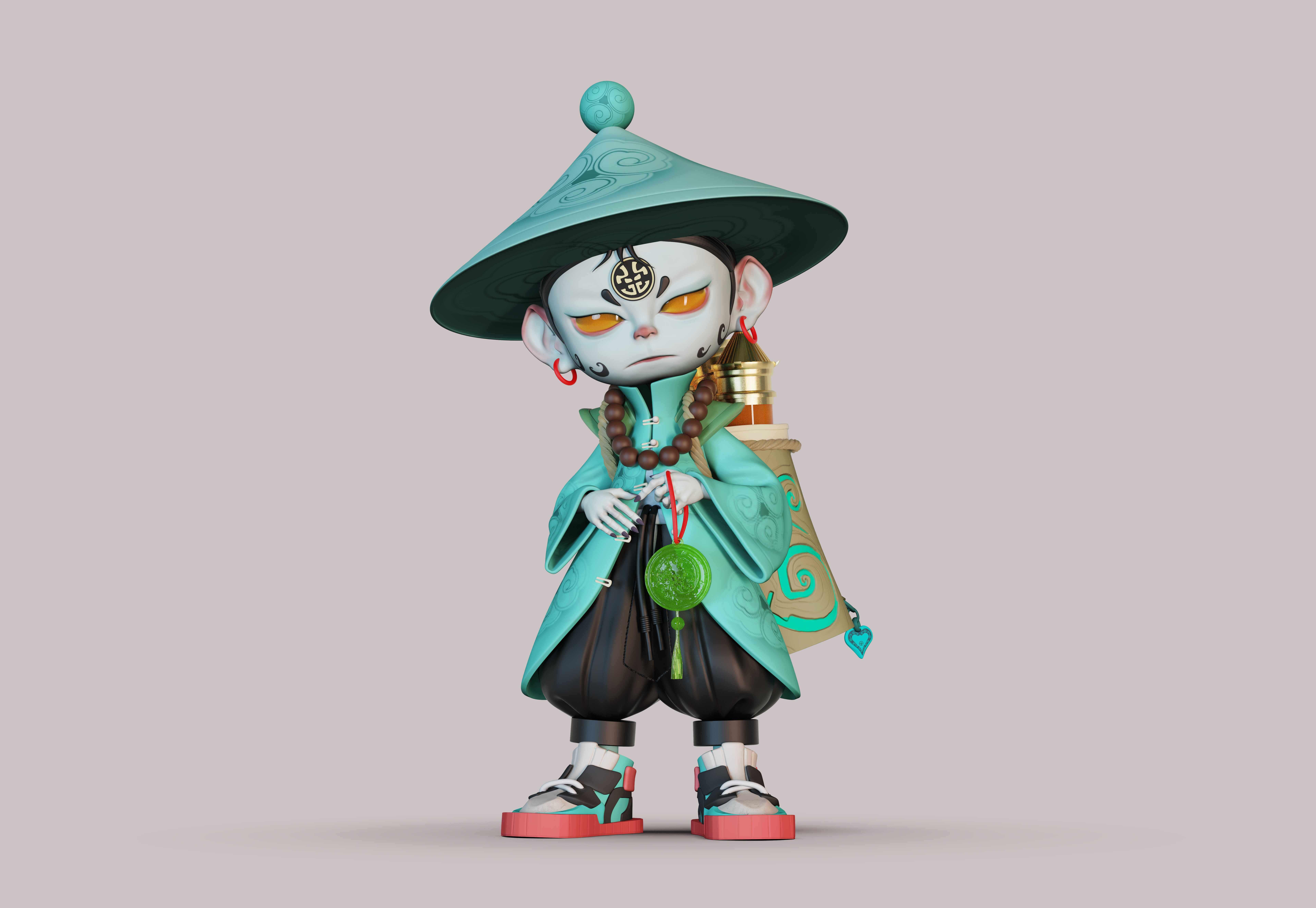 Zombie Asian - ZBrushCentral