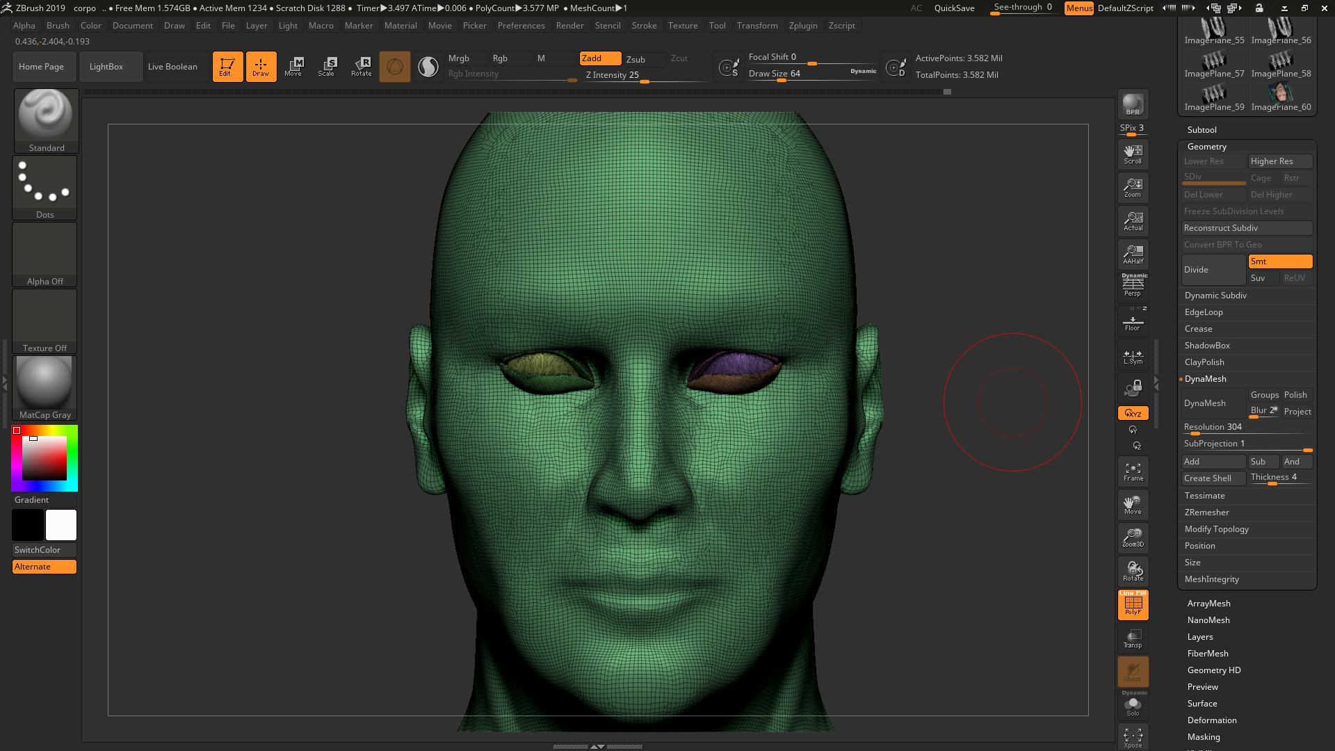 Dynamesh problem - ZBrushCentral