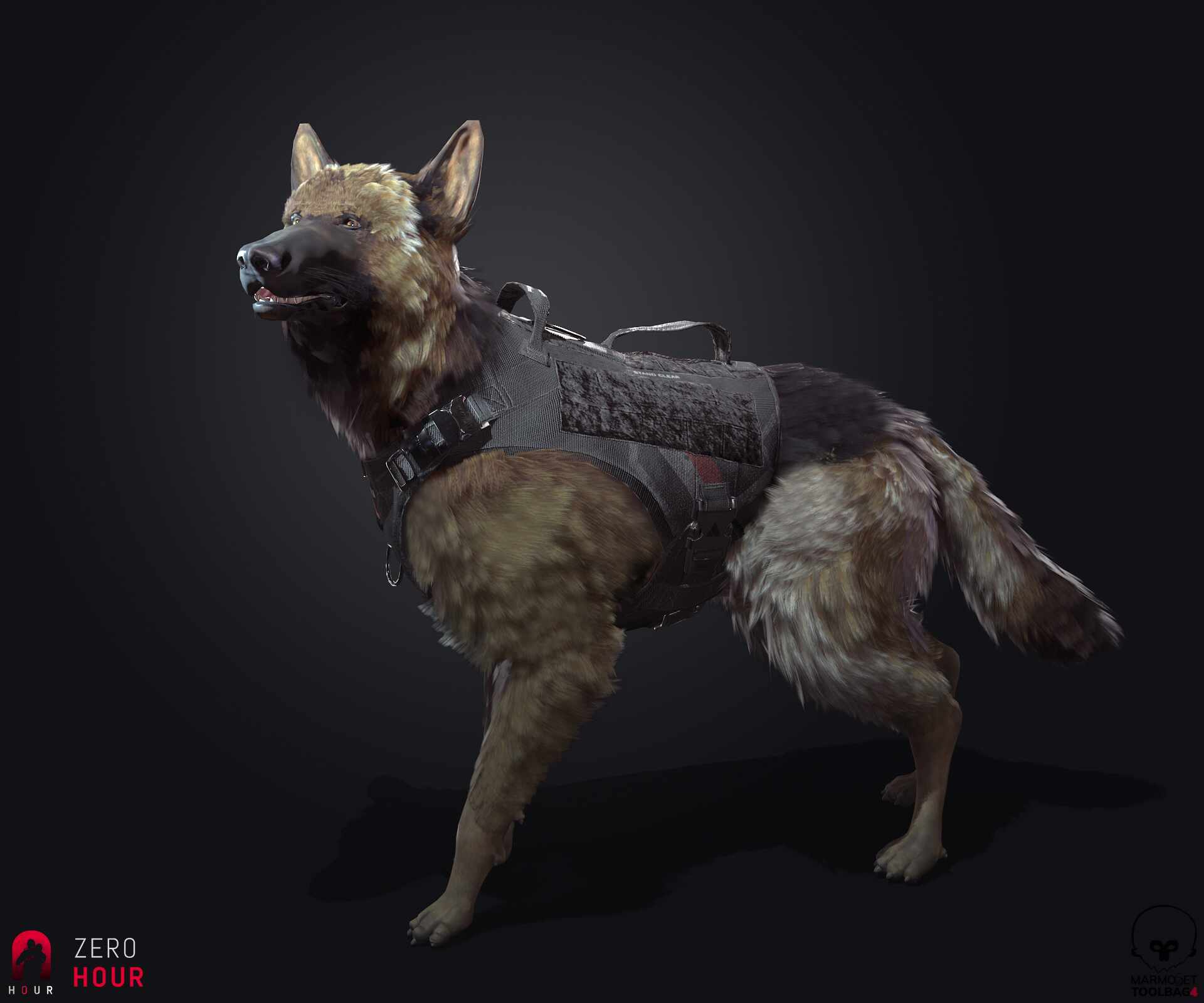 Tactical Dog For game | Zero Hour - ZBrushCentral