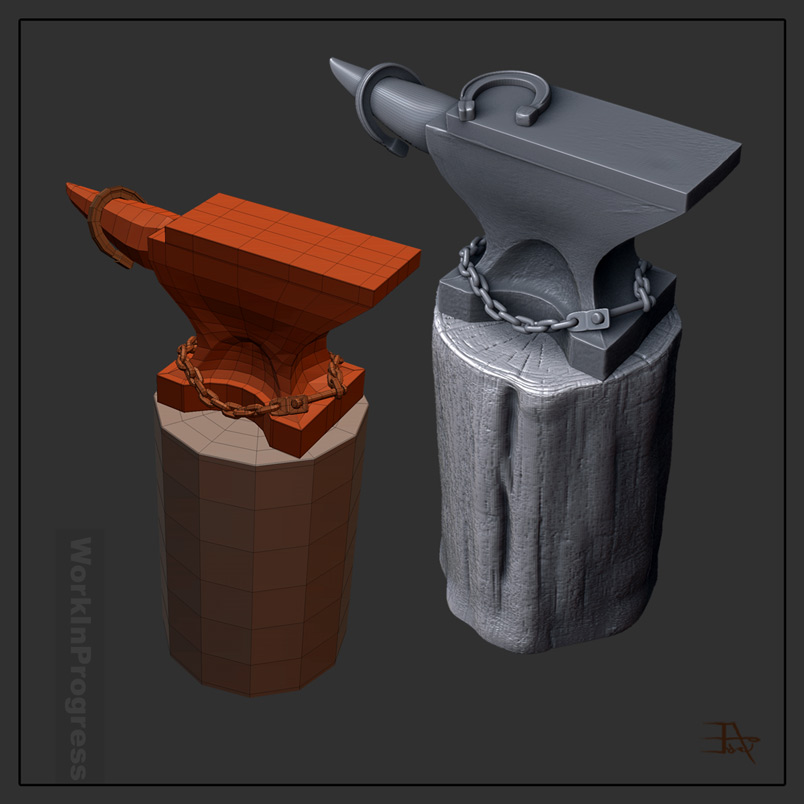 The Blacksmith - ZBrushCentral