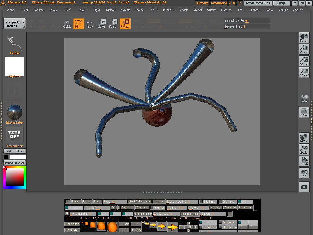Help--Is there a max on zspheres? - ZBrushCentral