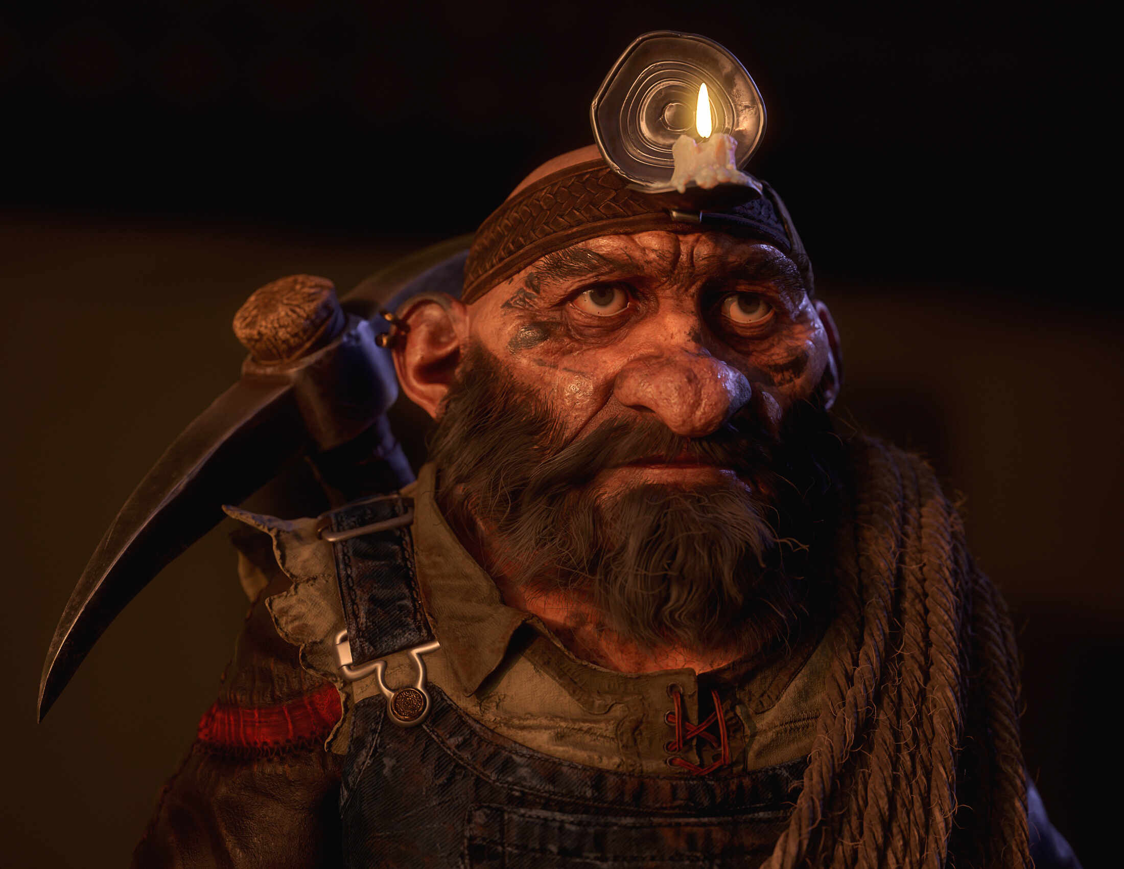 The Dwarf Miner - ZBrushCentral