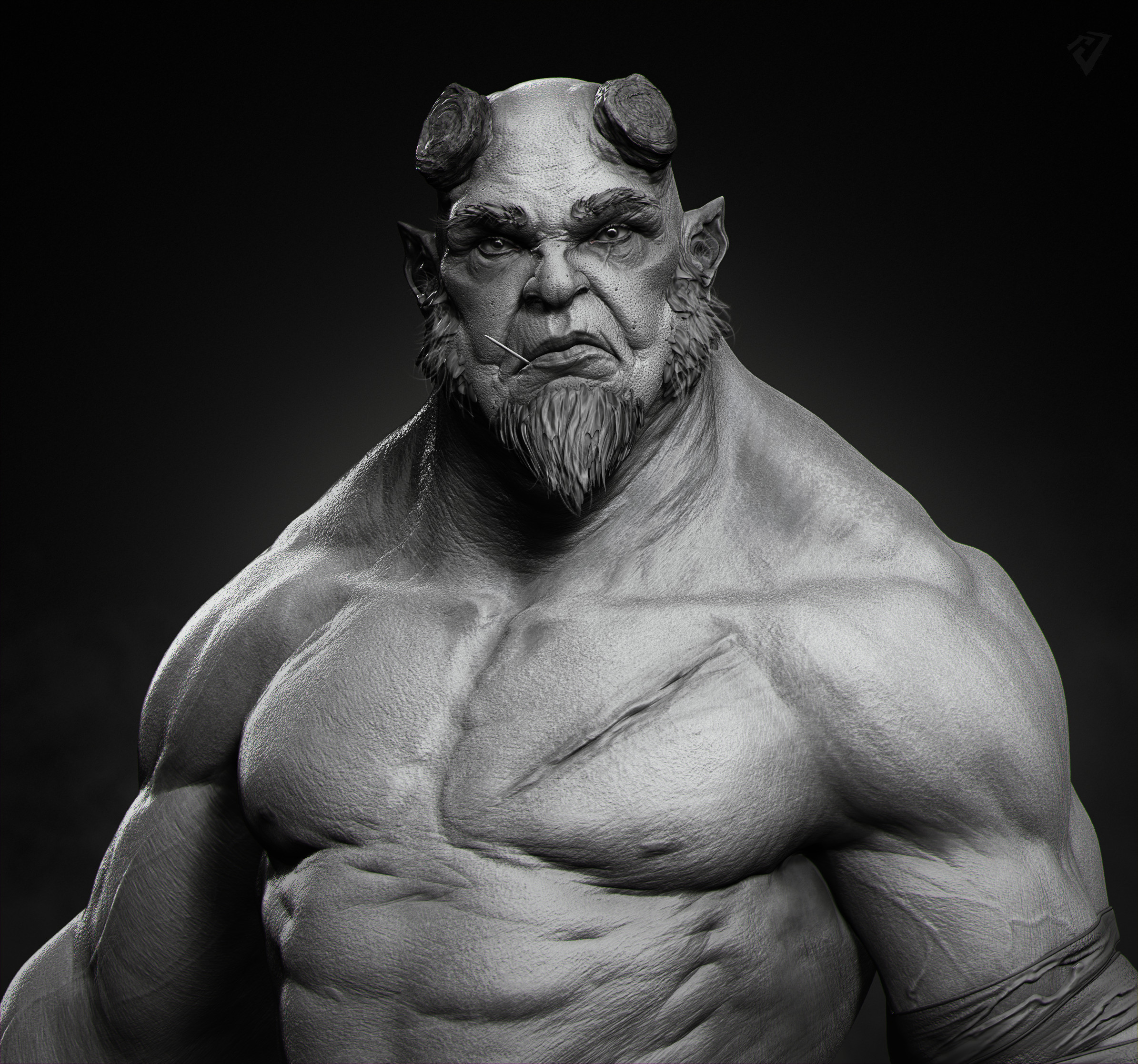 Brute - BPR Render - ZBrushCentral