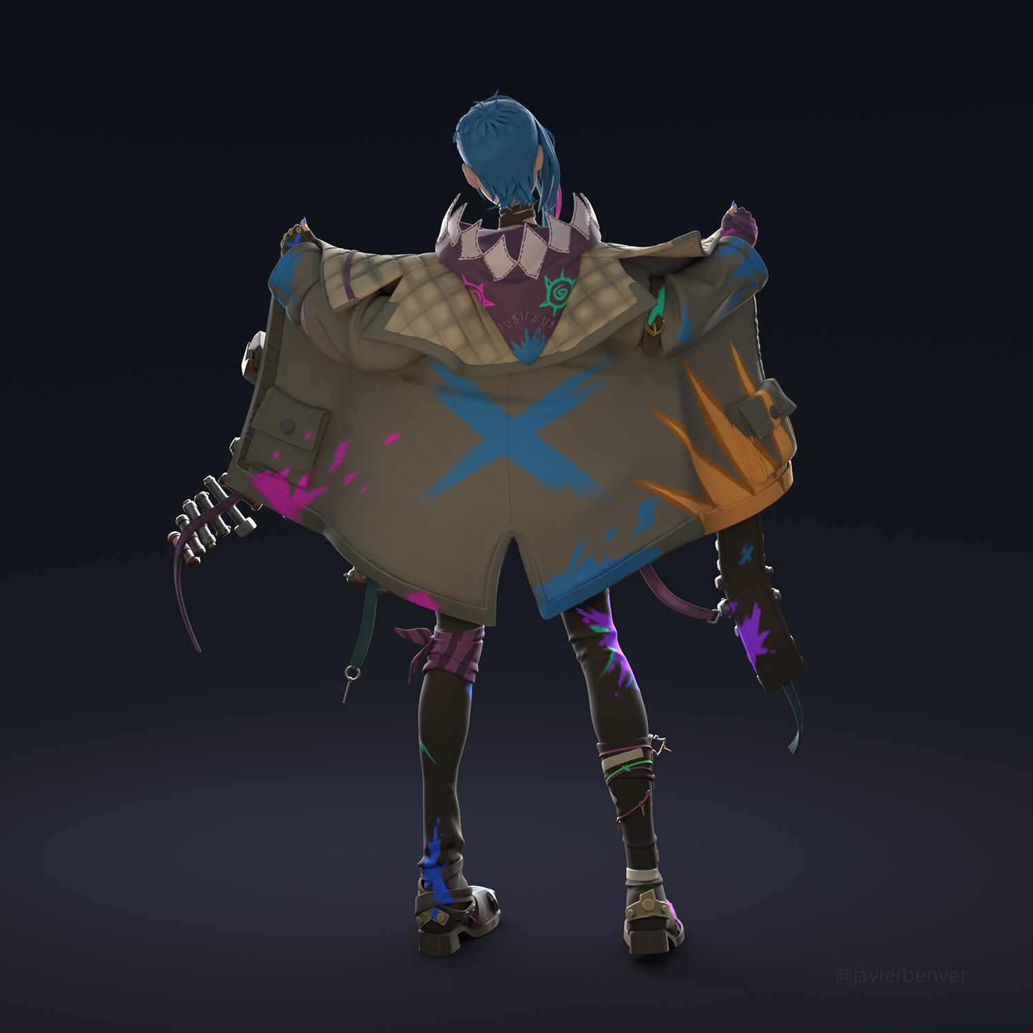 JINX FANART - ZBrushCentral
