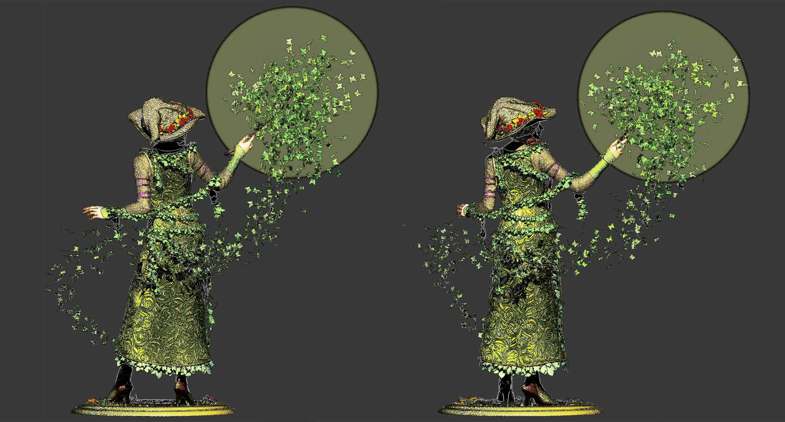 Mirabel Garlick, Hogwarts Legacy Fan Art - ZBrushCentral