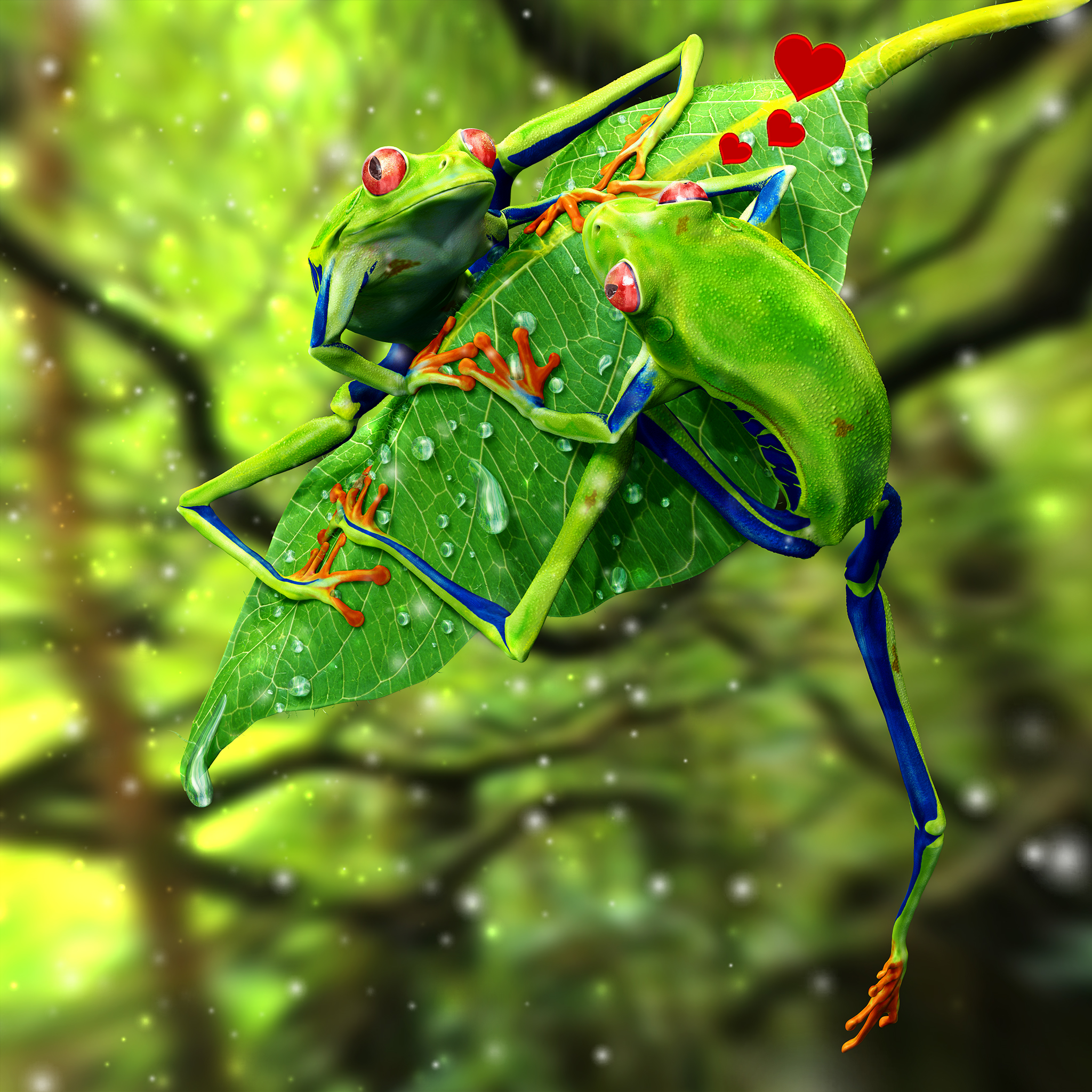 Frogs in love - ZBrushCentral