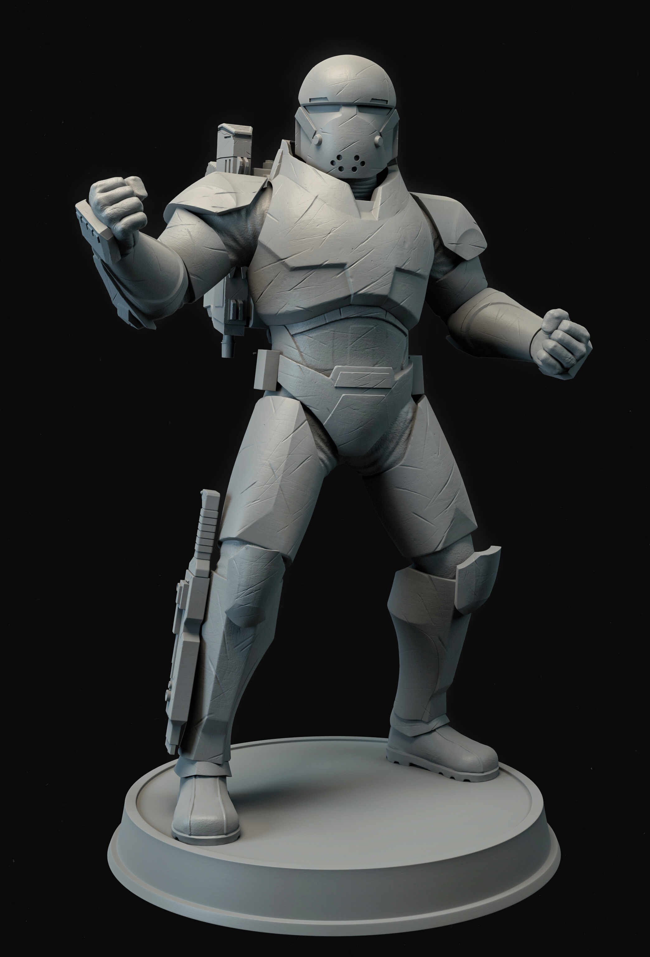 Wrecker - Star Wars: The Black Series - ZBrushCentral