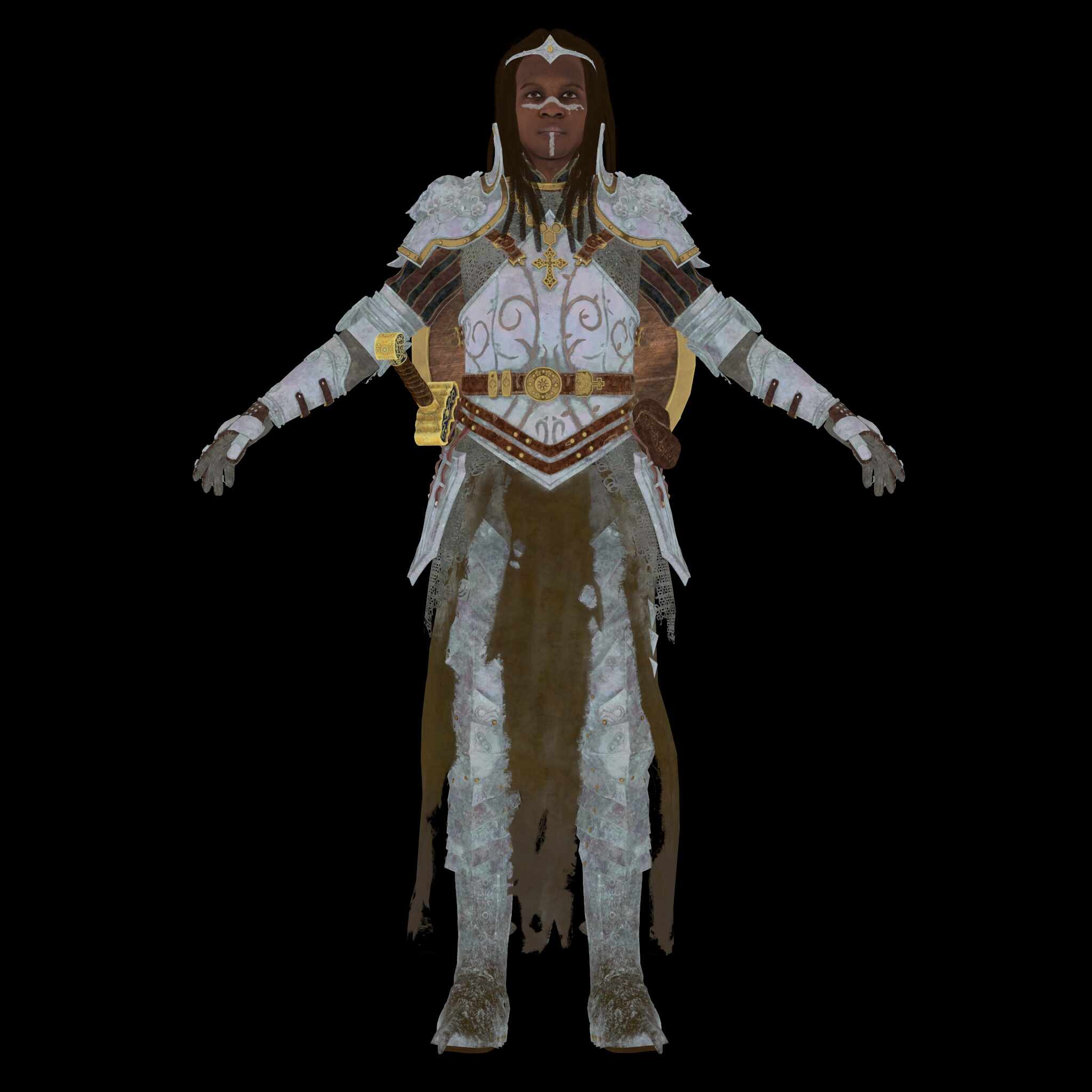 Knight - Real time model - ZBrushCentral