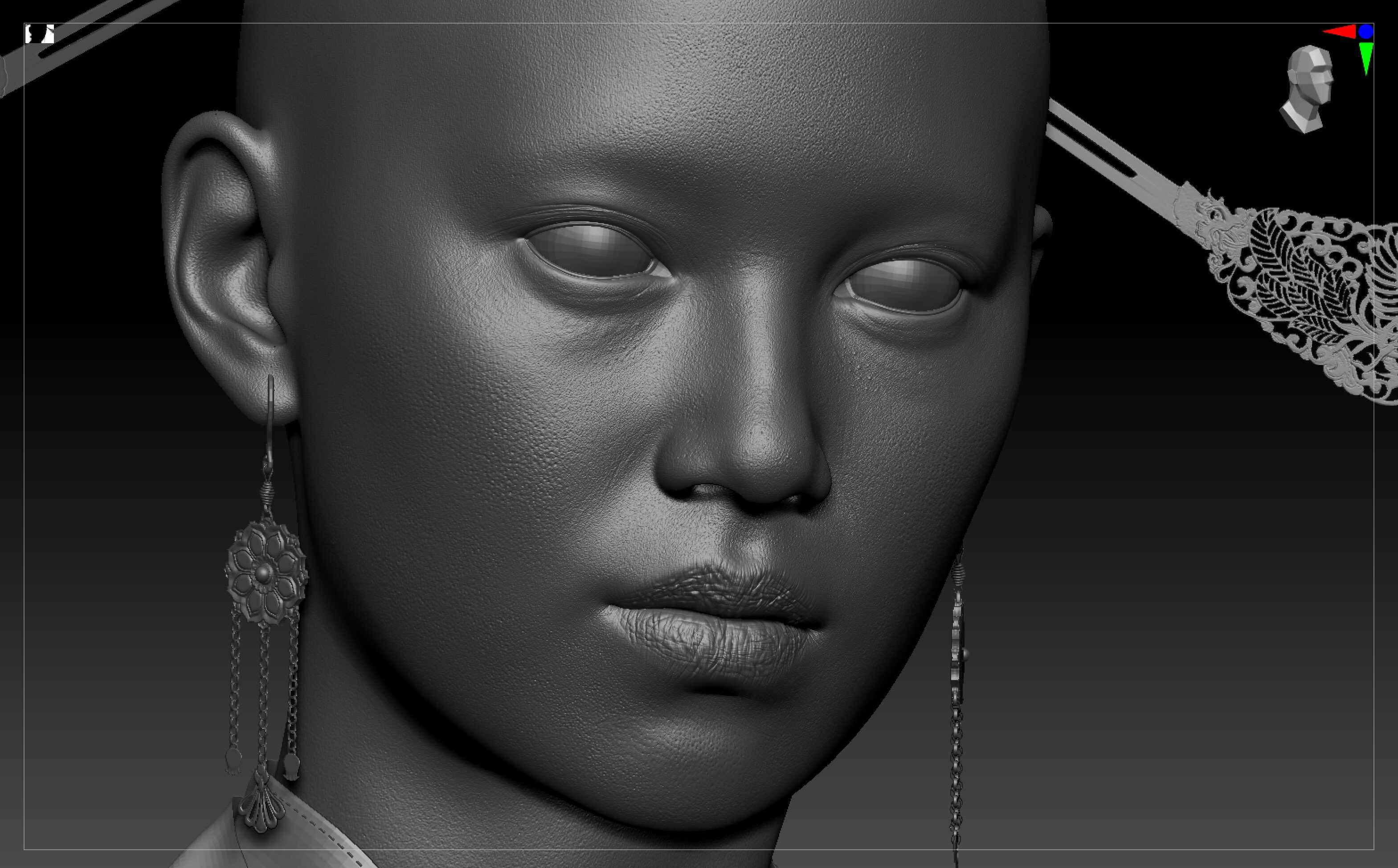 Tang Costume Yangyutong2023 ZBrushCentral